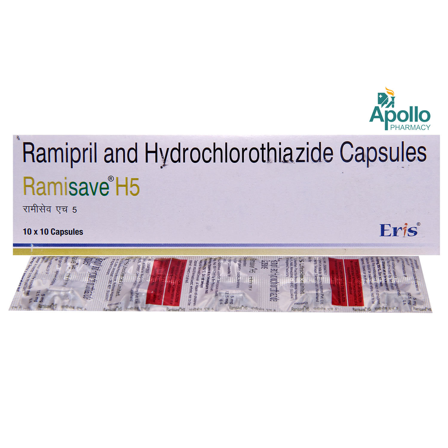 RAMISAVE H 5MG TABLET Price, Uses, Side Effects, Composition - Apollo ...