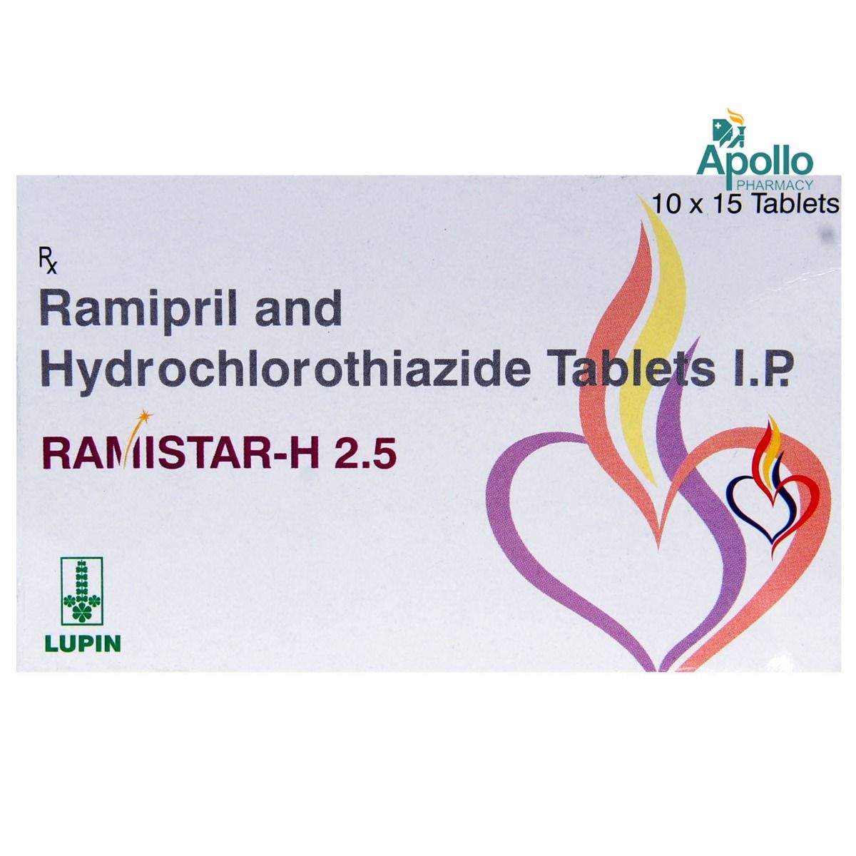 Ramistar-H 2.5 Tablet 15's Price, Uses, Side Effects, Composition ...