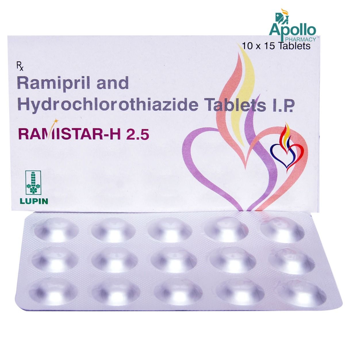 Ramistar-H 2.5 Tablet 15's Price, Uses, Side Effects, Composition ...