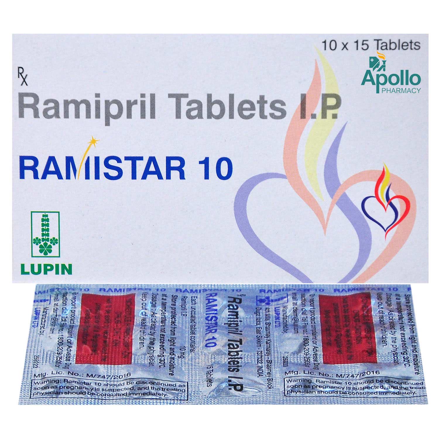 Ramistar 10 Tablet 15's Price, Uses, Side Effects, Composition - Apollo ...