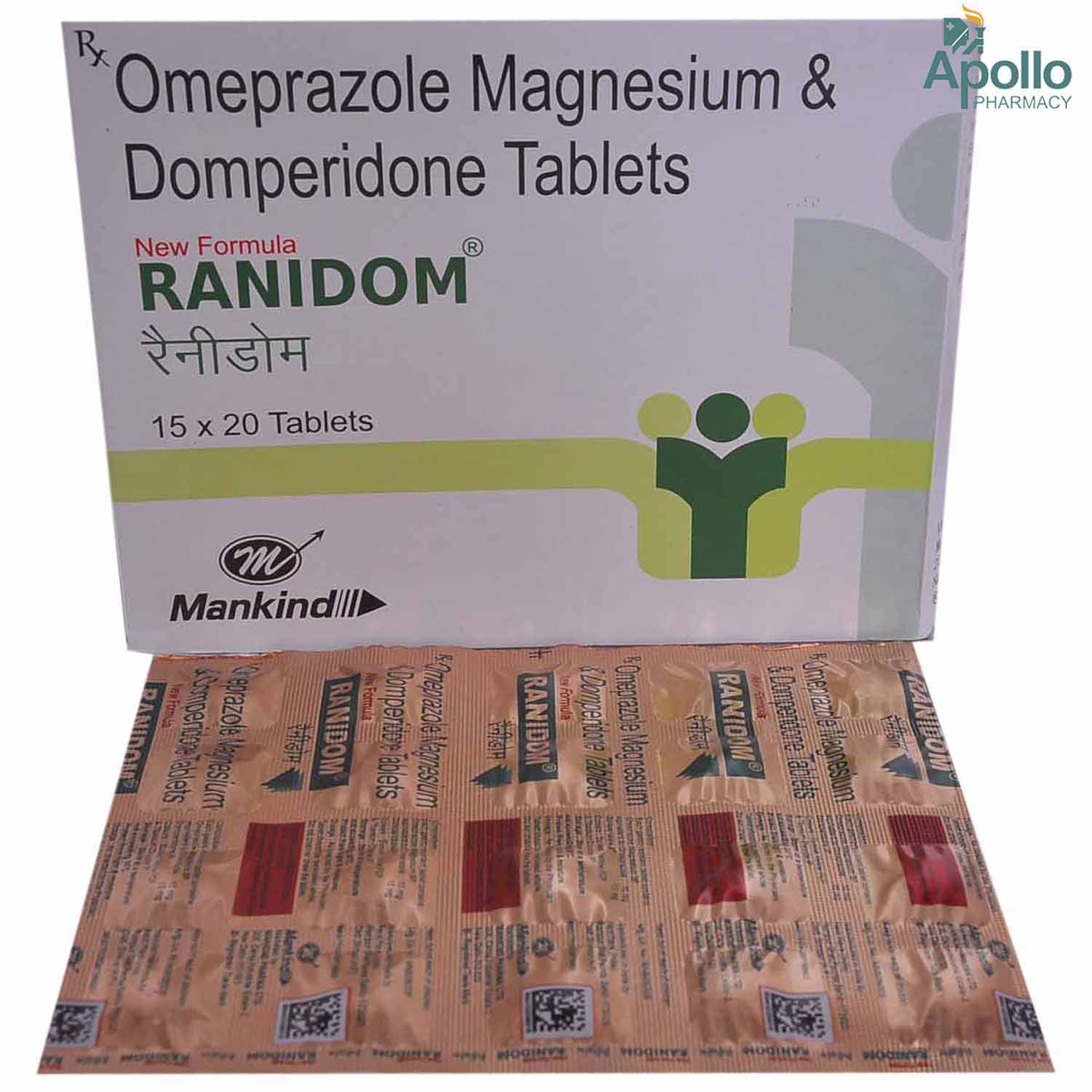 Ranidom Tablet 20's Price, Uses, Side Effects, Composition - Apollo ...