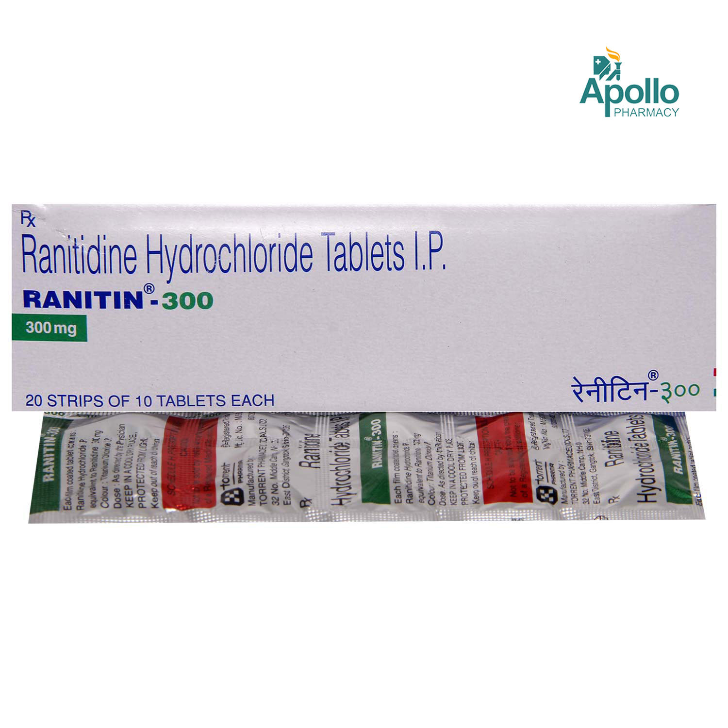 Ranitin 300 mg Tablet 10's Price, Uses, Side Effects, Composition ...