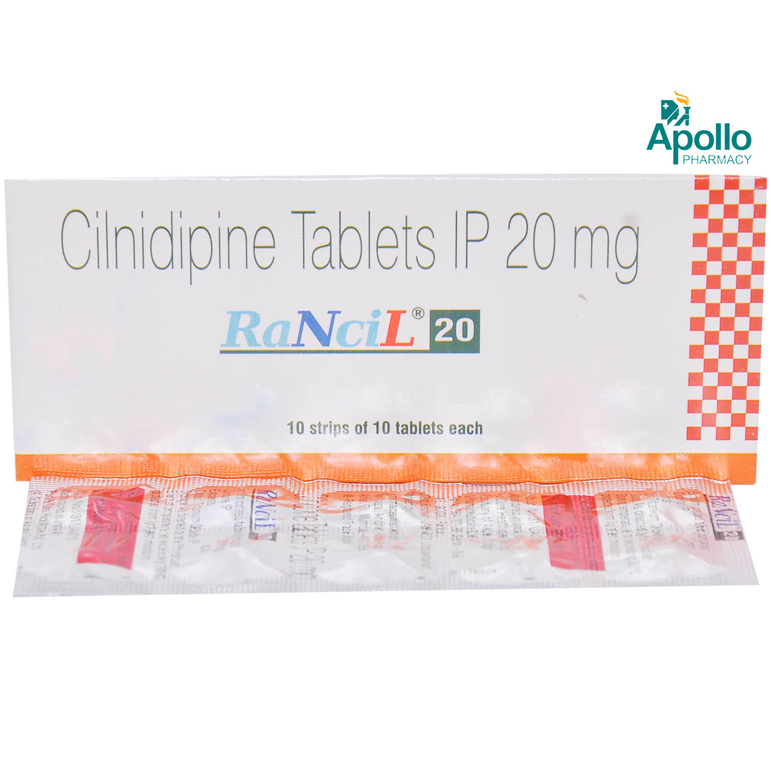 Rancil 20 Tablet 10's Price, Uses, Side Effects, Composition - Apollo ...
