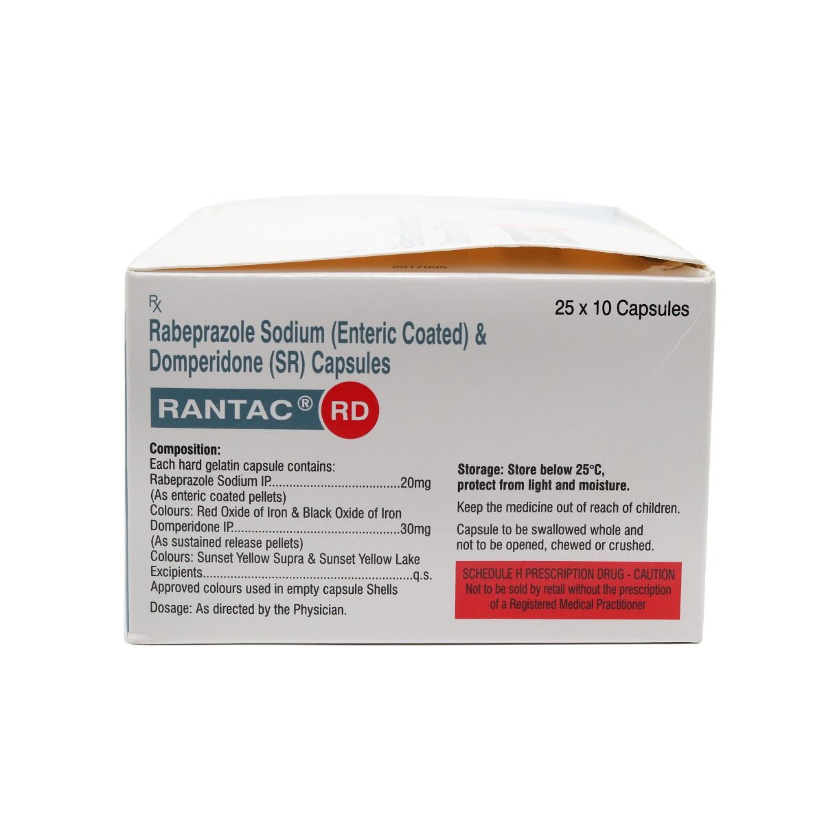 Rantac RD Capsule 10's Price, Uses, Side Effects, Composition - Apollo ...