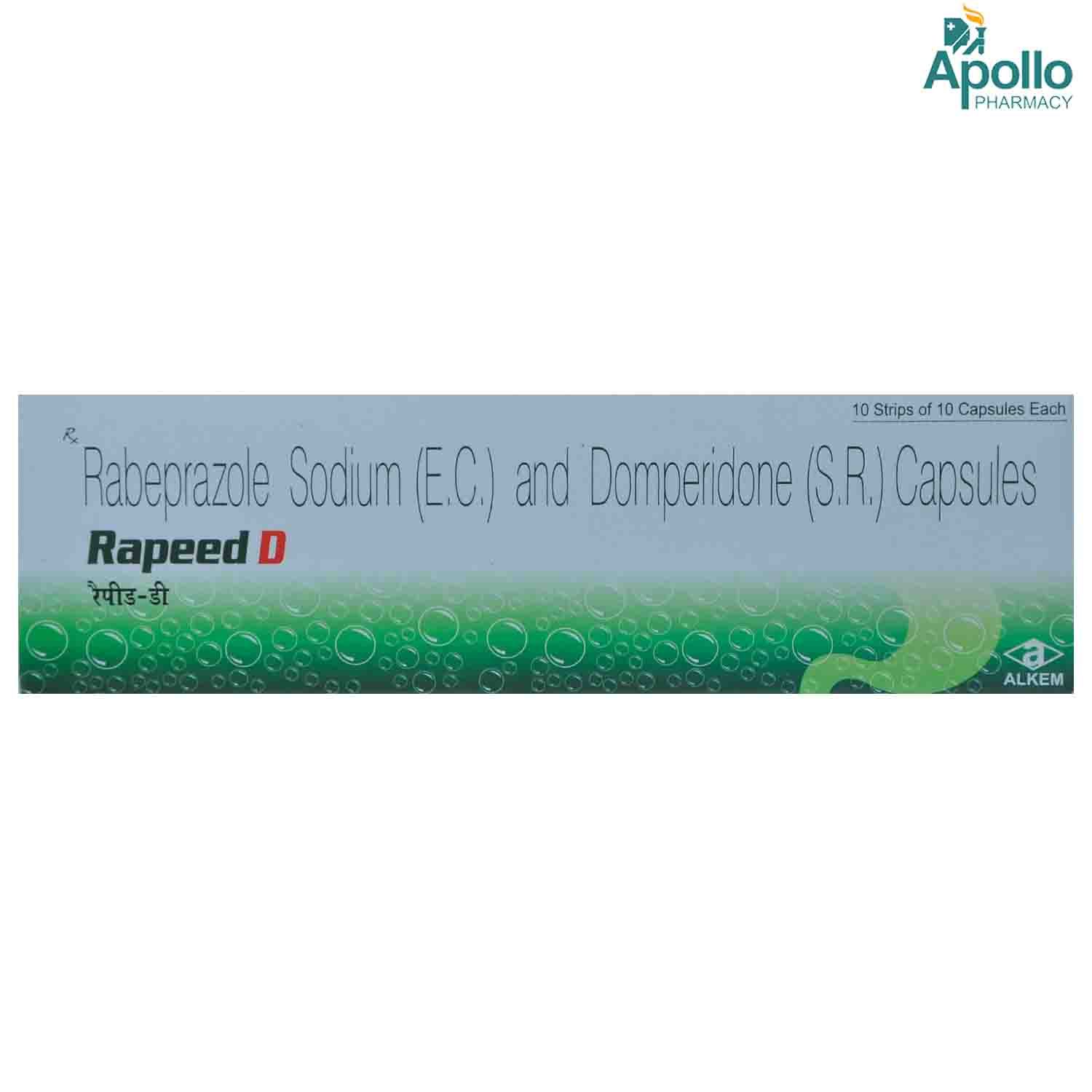 Rapeed D Capsule 10's Price, Uses, Side Effects, Composition - Apollo ...