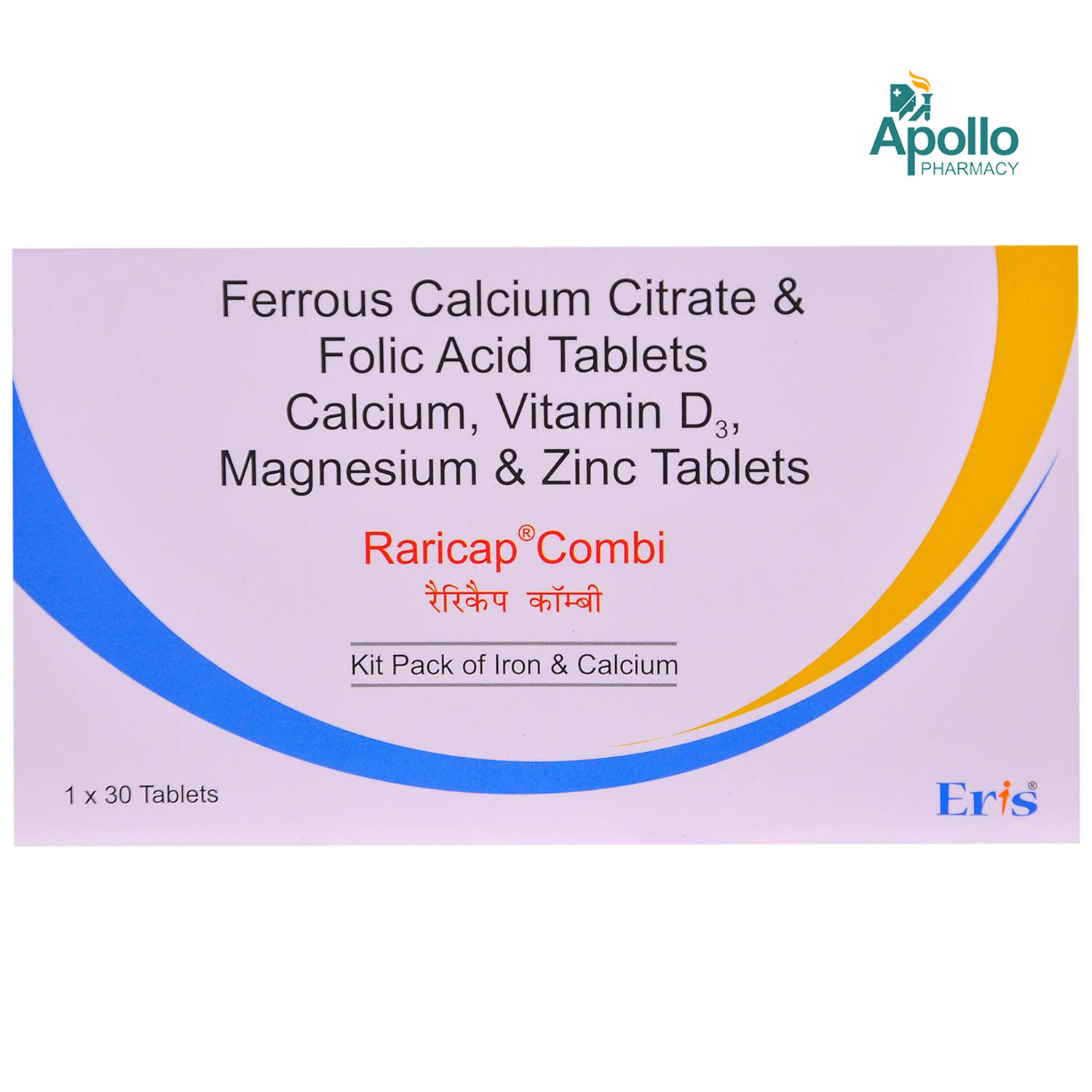 Raricap Combi Pack Tablet 30's Price, Uses, Side Effects, Composition ...