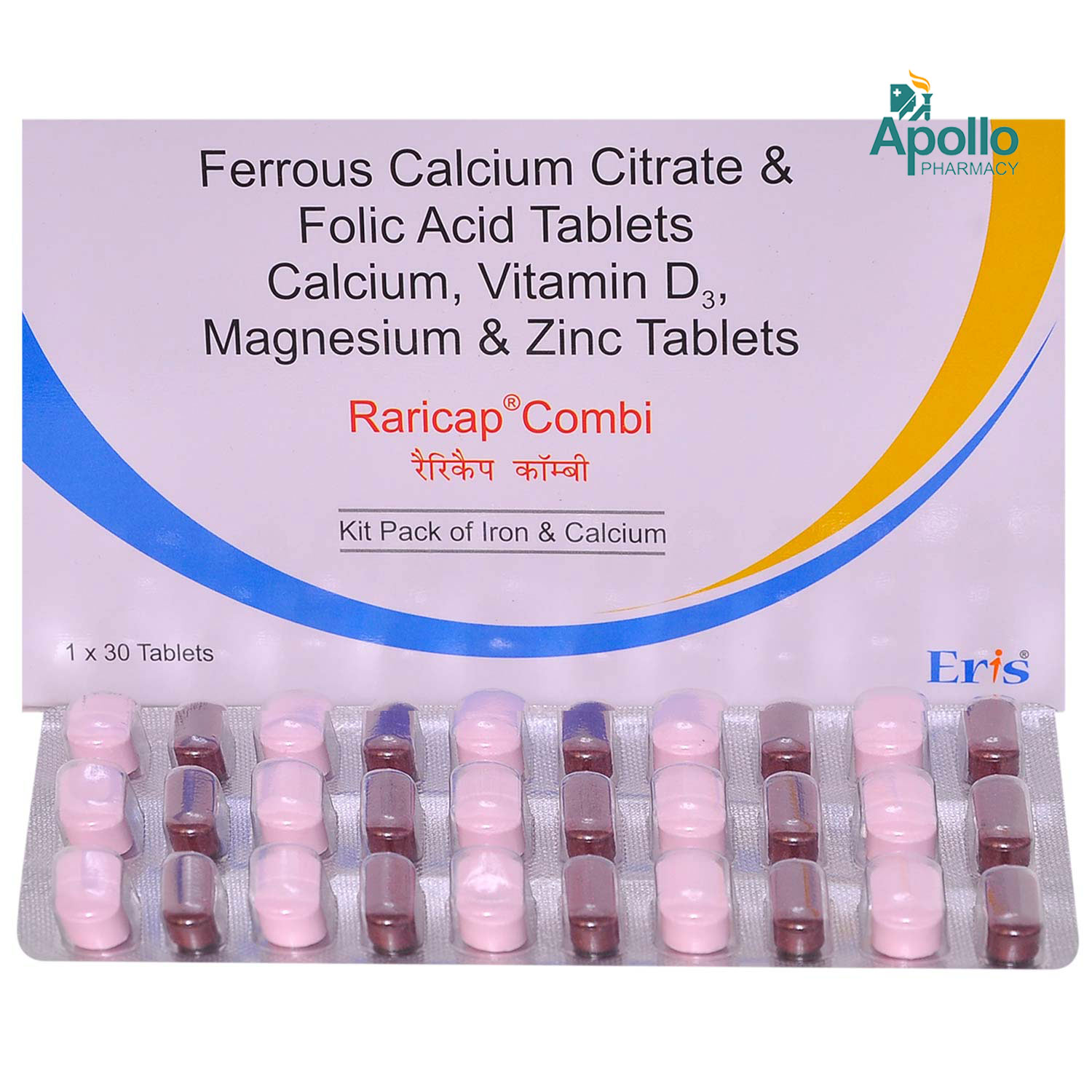 Raricap Combi Pack Tablet 30's Price, Uses, Side Effects, Composition ...