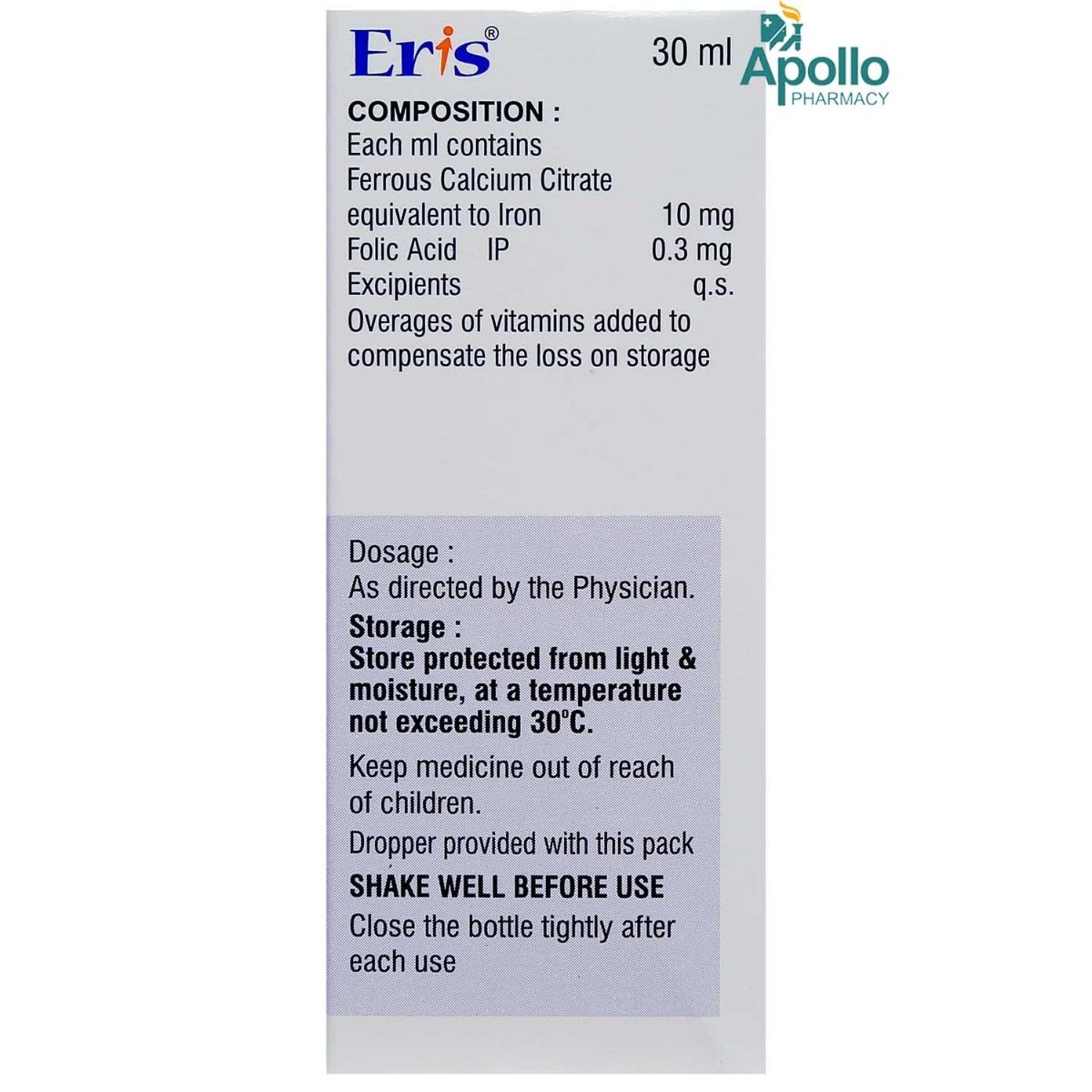 Raricap Drop 30 ml Price, Uses, Side Effects, Composition - Apollo Pharmacy