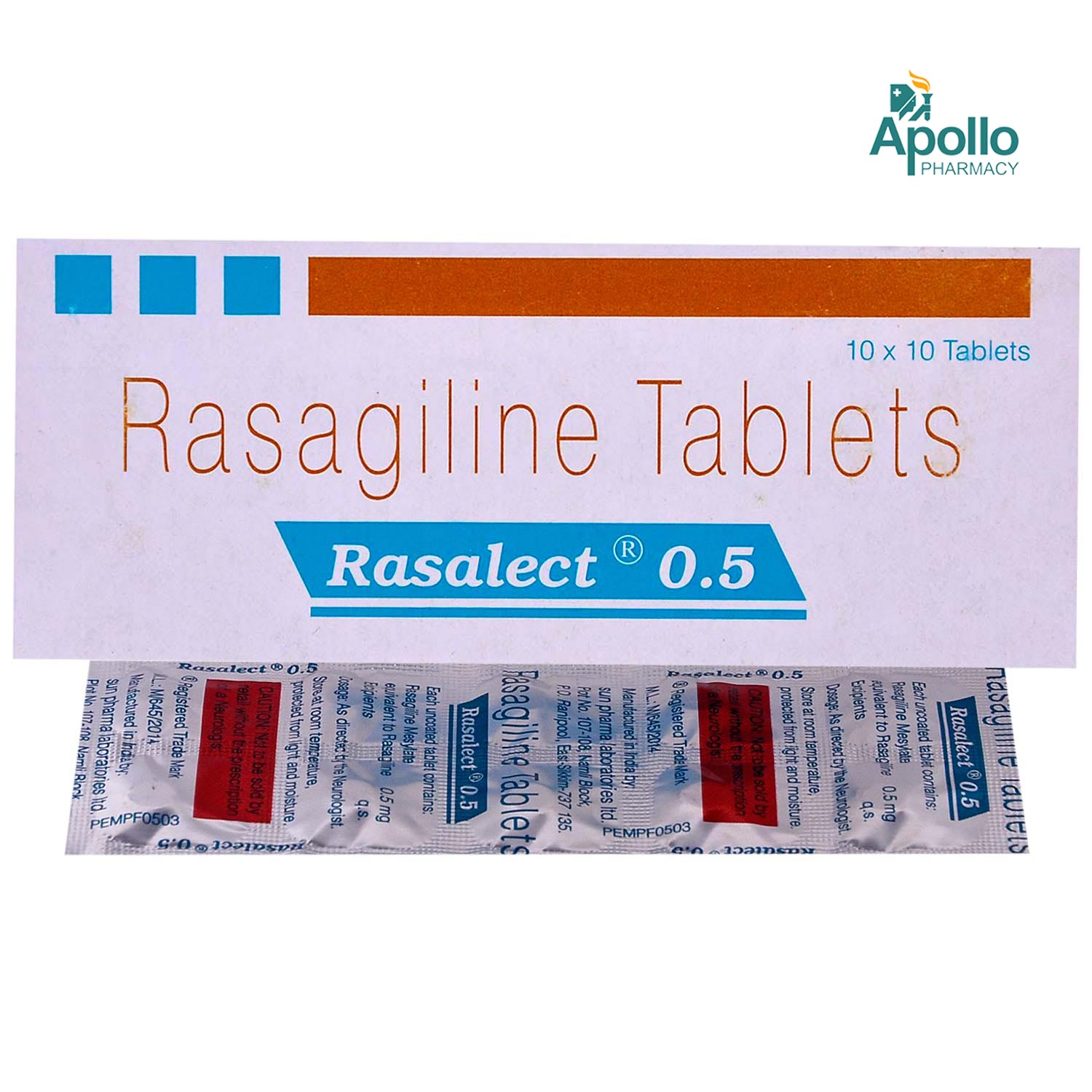 Rasalect 0.5 Tablet 10's Price, Uses, Side Effects, Composition ...