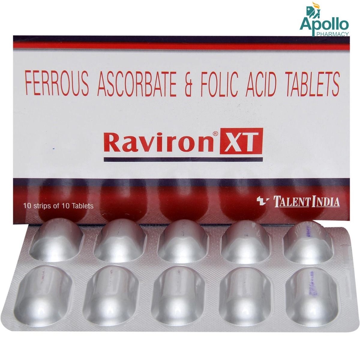 Raviron XT Tablet 10's Price, Uses, Side Effects, Composition - Apollo ...