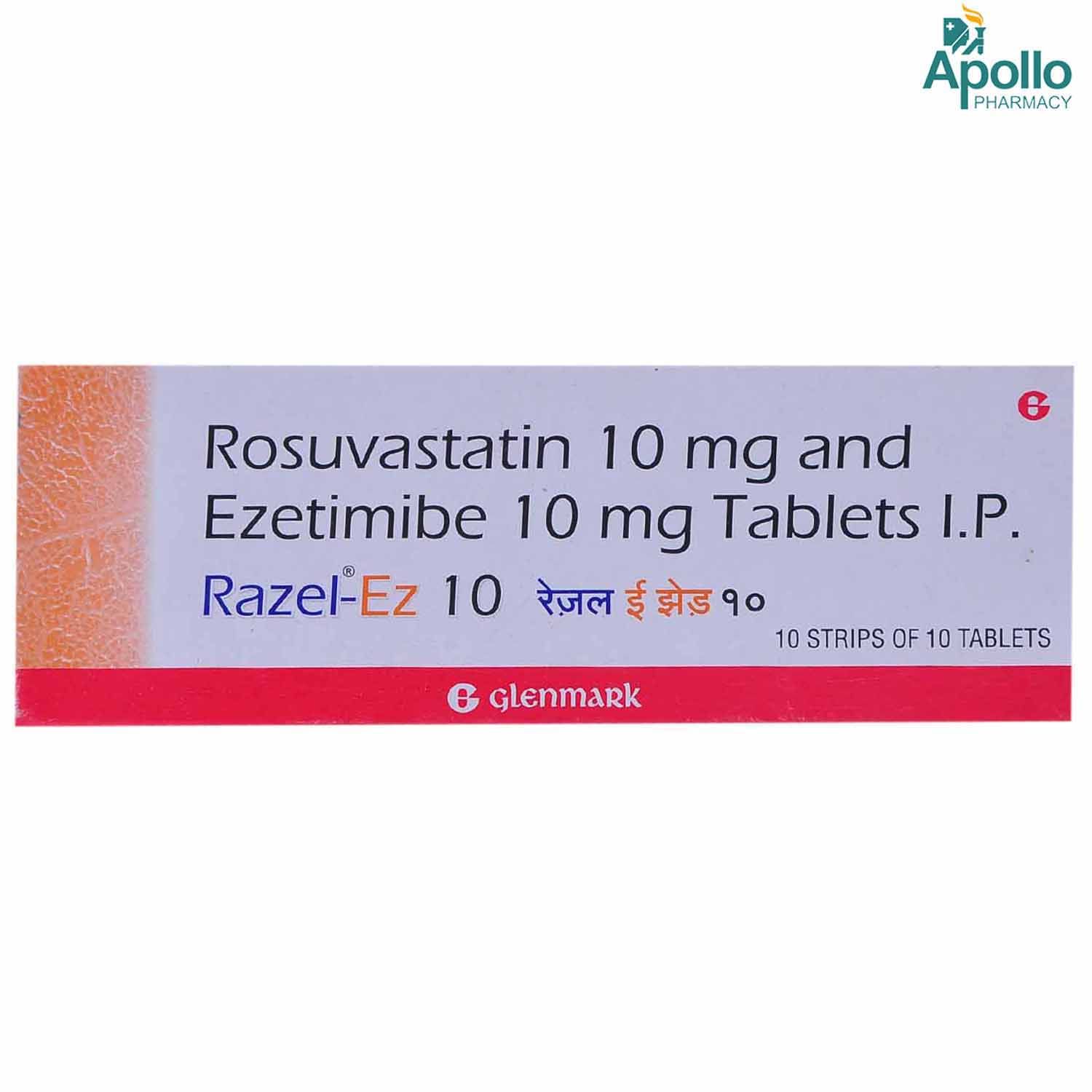 Razel EZ 10 Tablet 10's Price, Uses, Side Effects, Composition - Apollo ...