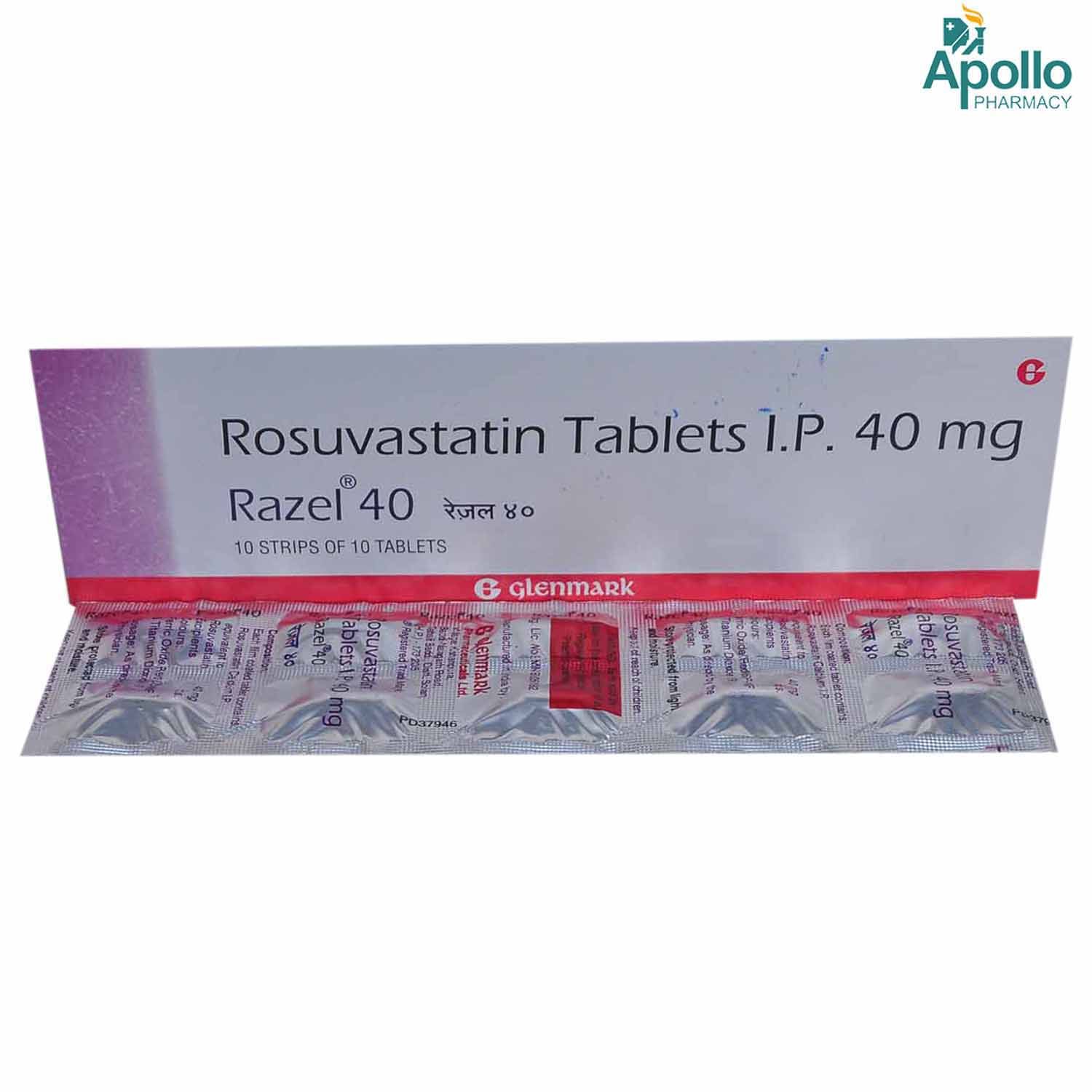 Razel 40 Tablet 10's Price, Uses, Side Effects, Composition - Apollo ...