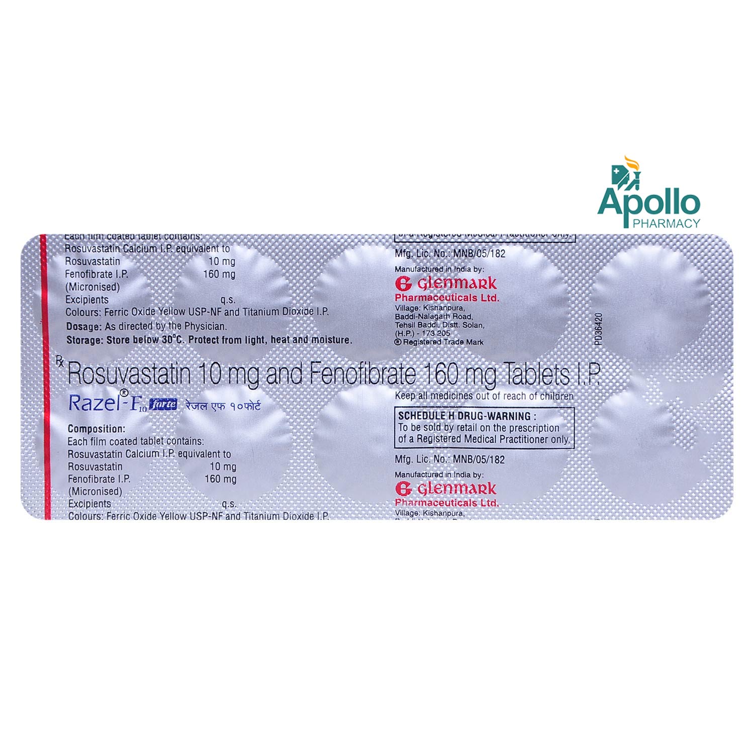 RAZEL F 10MG FORTE TABLET Price, Uses, Side Effects, Composition ...