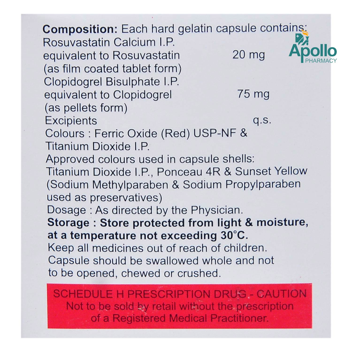 Razel CV 20/75 Capsule 10's Price, Uses, Side Effects, Composition ...