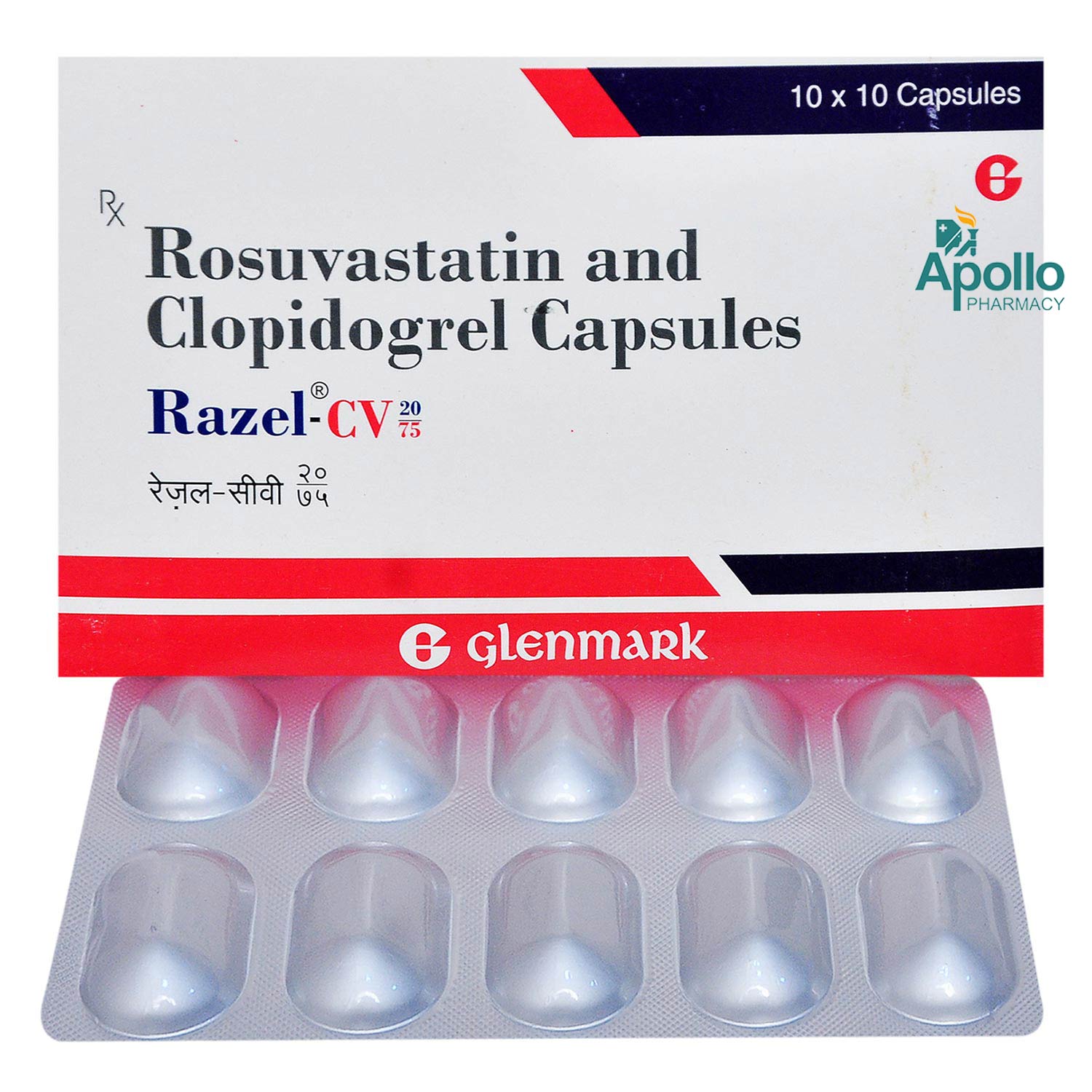 Razel CV 20/75 Capsule 10's Price, Uses, Side Effects, Composition ...