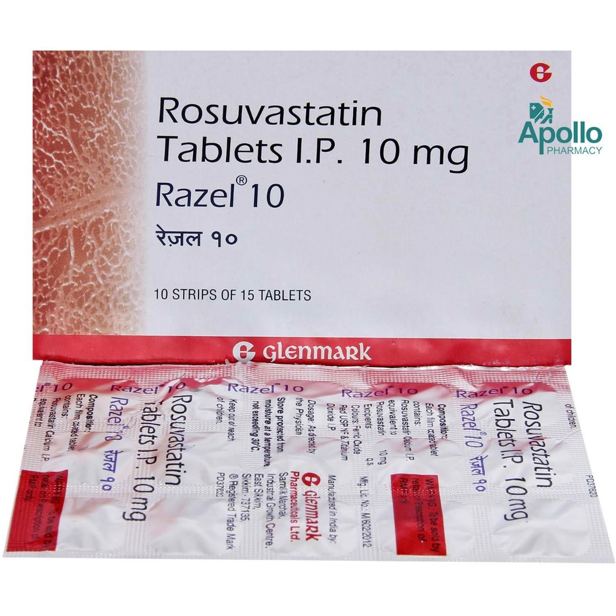 Razel 10 Tablet 15's Price, Uses, Side Effects, Composition - Apollo ...
