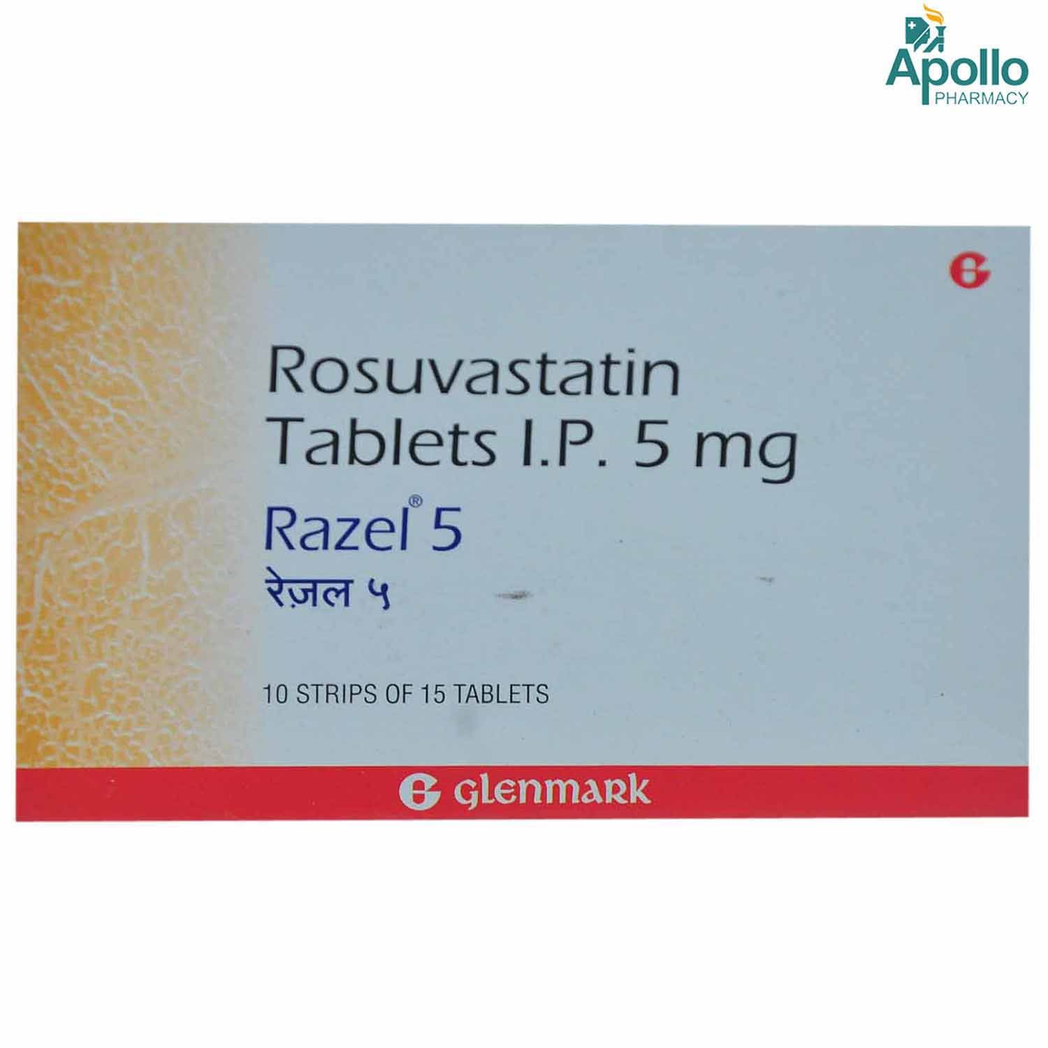 Razel 5 Tablet 15's Price, Uses, Side Effects, Composition - Apollo ...
