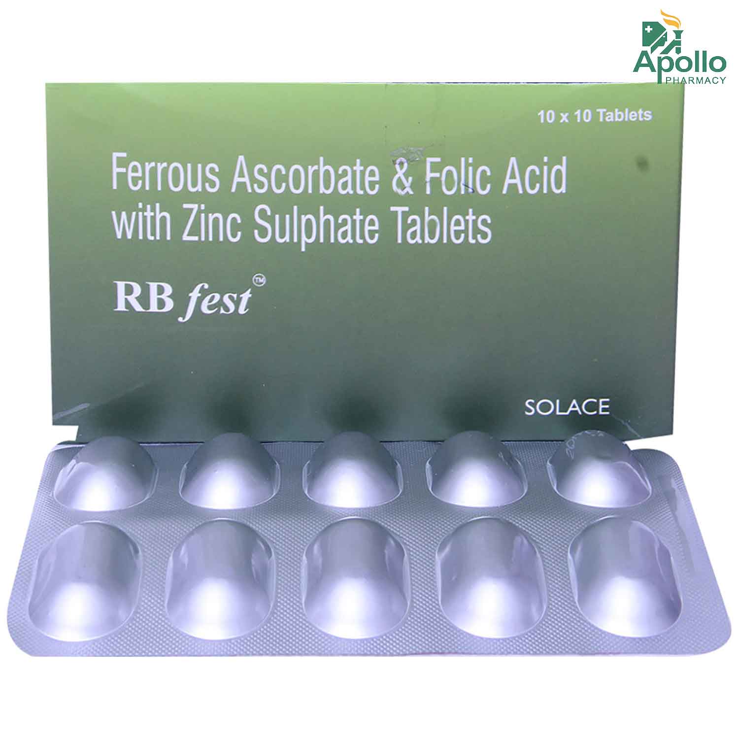 RB Fest Tablet 10's Price, Uses, Side Effects, Composition - Apollo ...