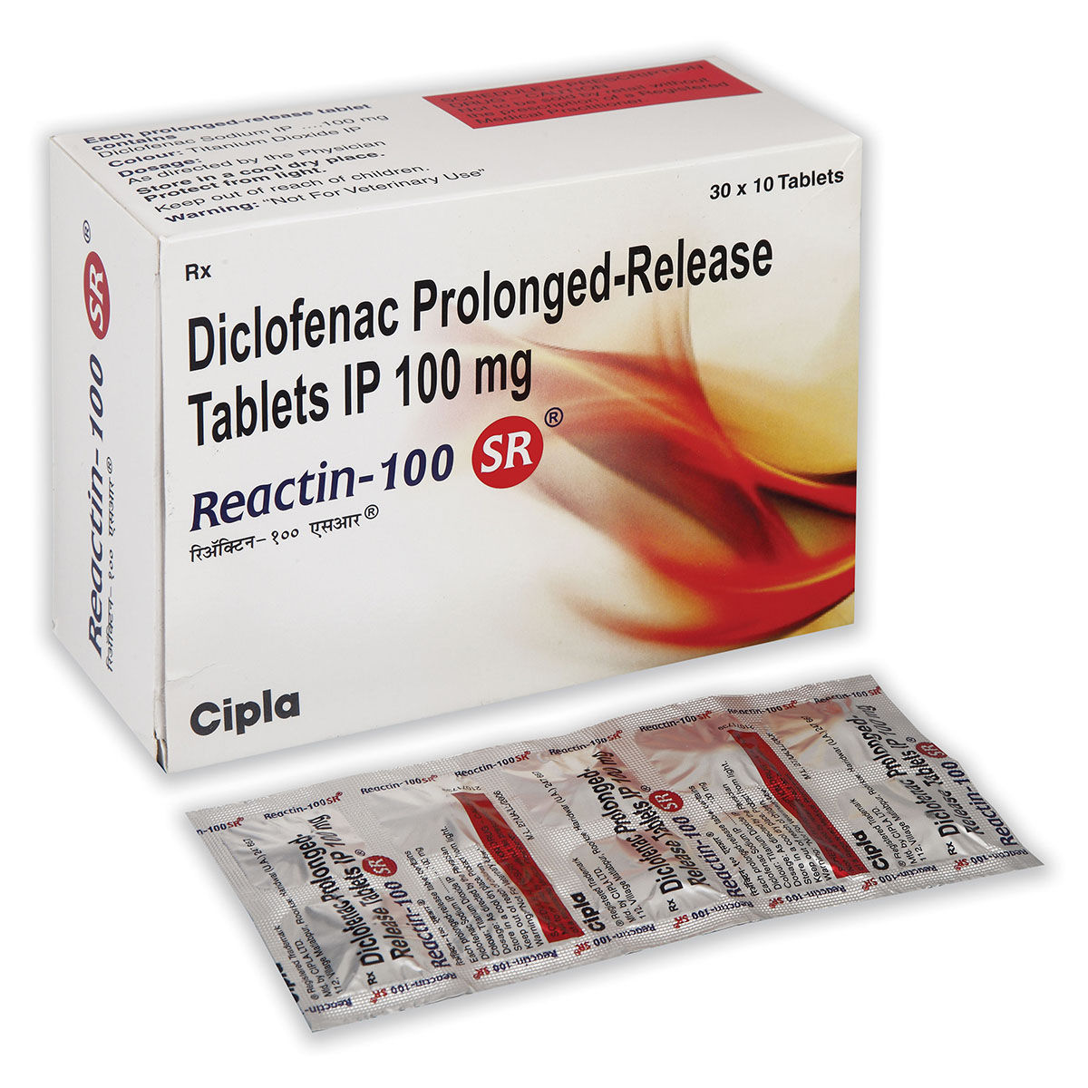 Reactin-100 SR Tablet 10's Price, Uses, Side Effects, Composition ...