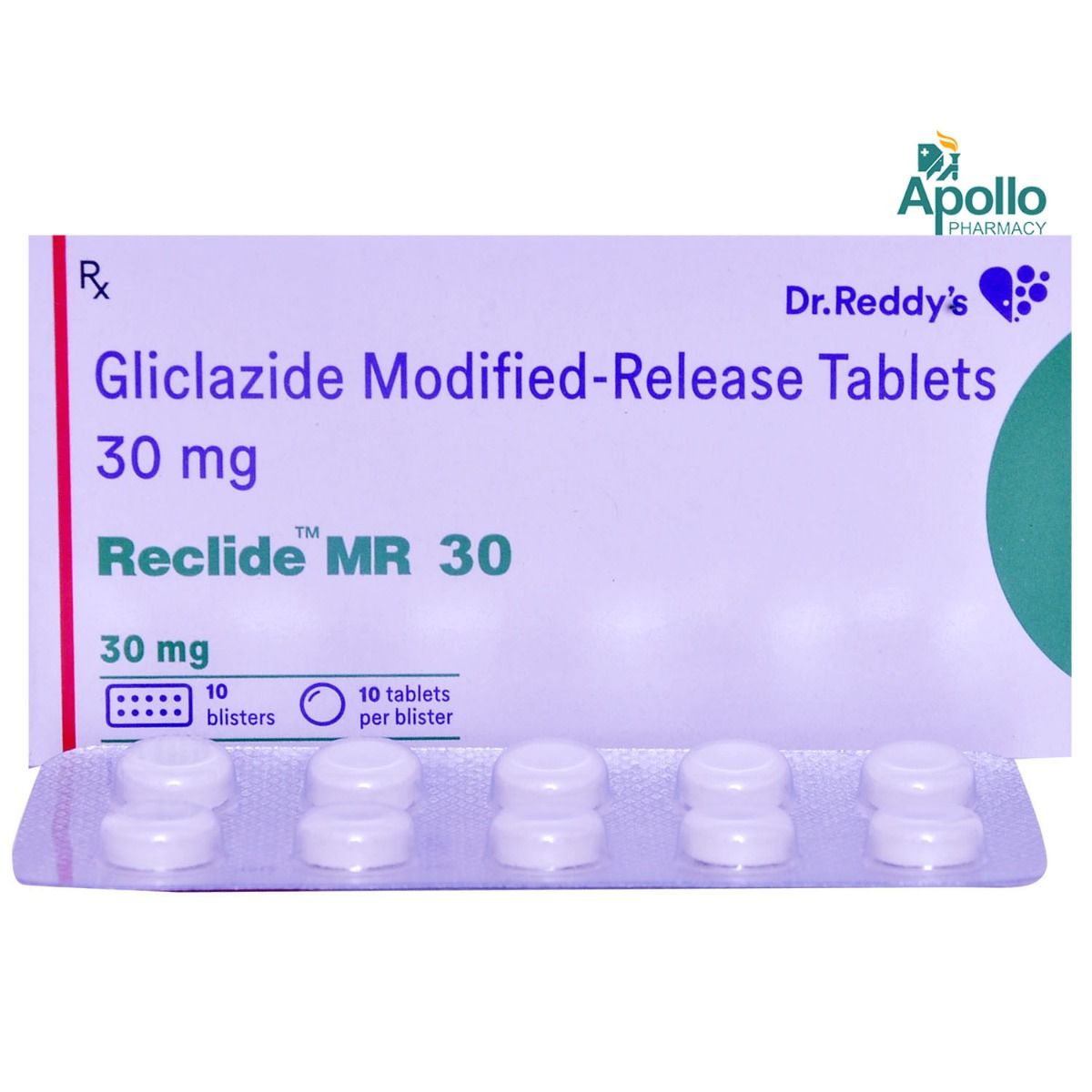 Reclide MR 30 Tablet 10's Price, Uses, Side Effects, Composition ...