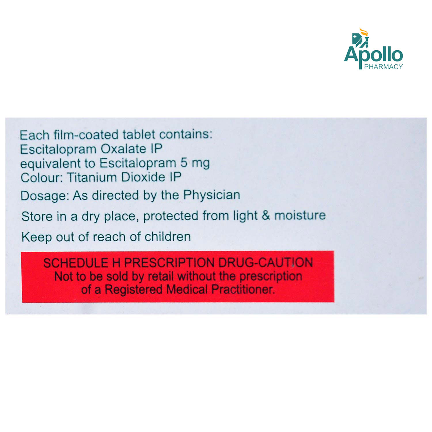 RECITA 5MG TABLET Price, Uses, Side Effects, Composition - Apollo Pharmacy