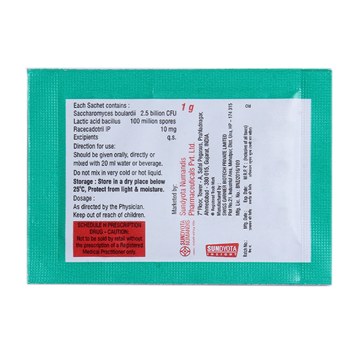 Reflora-R Sachet 1 gm Price, Uses, Side Effects, Composition - Apollo ...