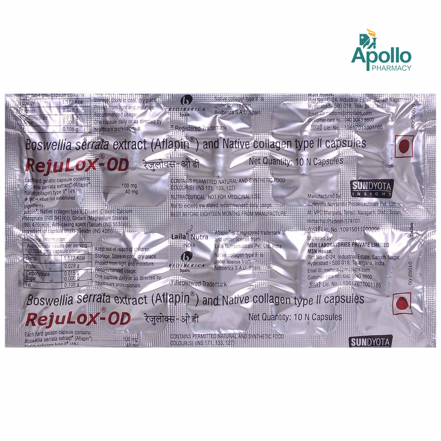Rejulox OD Capsule 10's Price, Uses, Side Effects, Composition - Apollo ...