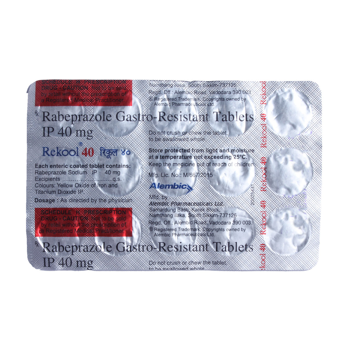 Rekool 40mg Tablet 15's Price, Uses, Side Effects, Composition - Apollo ...