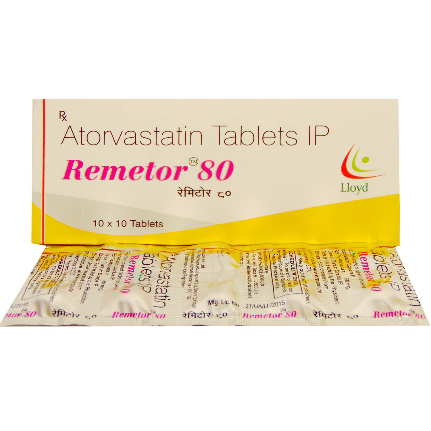 Remetor 80 Tablet 10's Price, Uses, Side Effects, Composition - Apollo ...