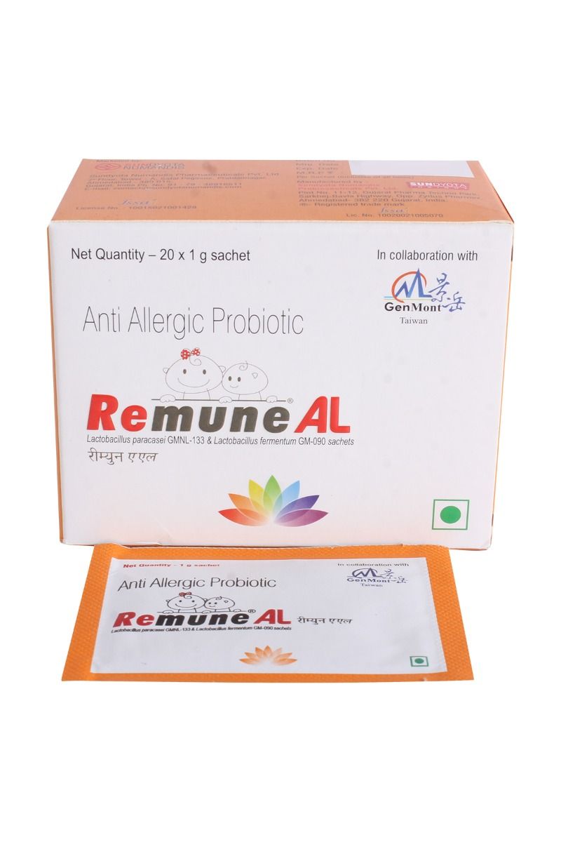 REMUNE AL SACHET 1GM Price, Uses, Side Effects, Composition - Apollo ...