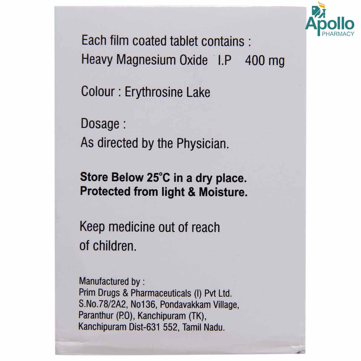 RemMag Tablet 10's Price, Uses, Side Effects, Composition - Apollo Pharmacy