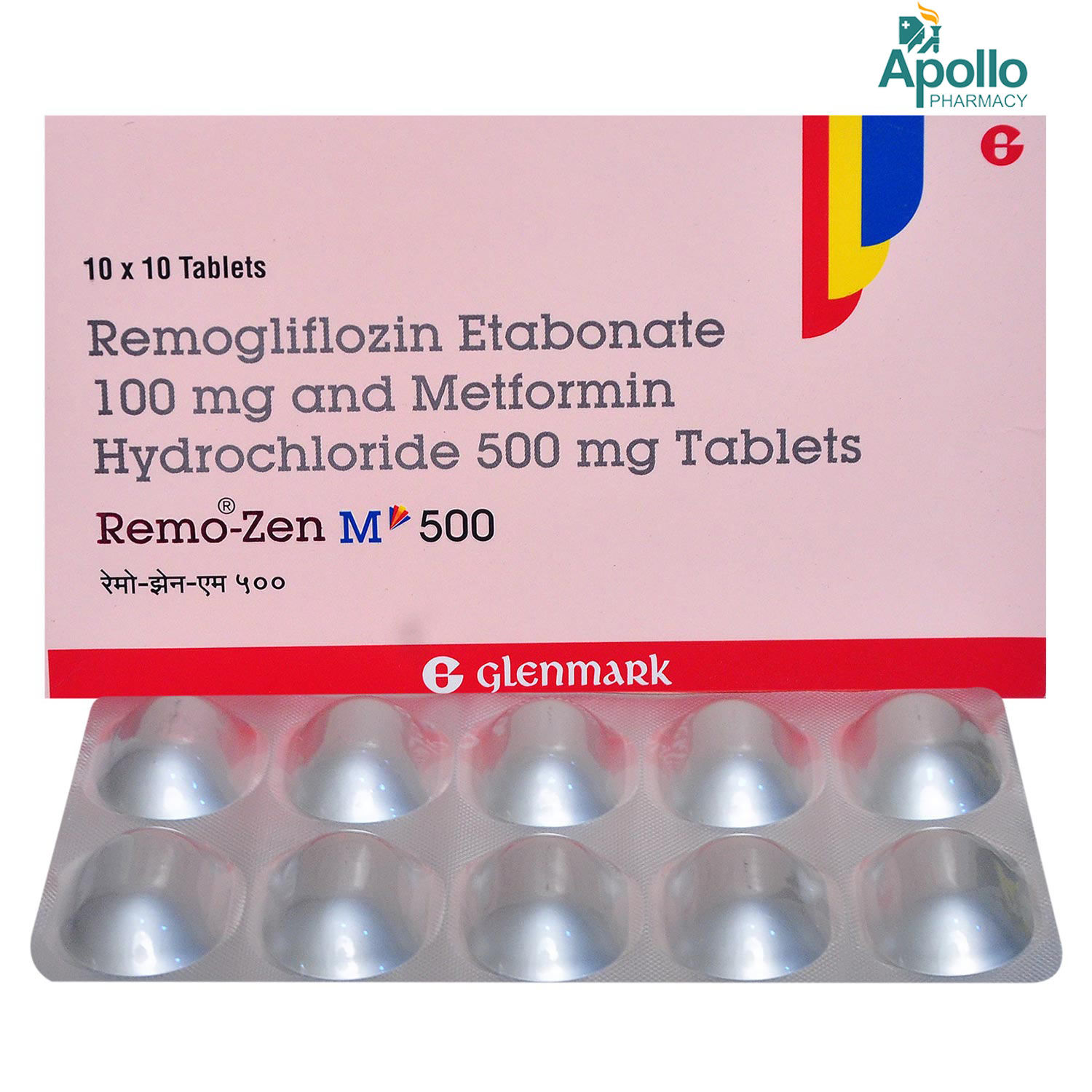 Remo-Zen M 500 Tablet 10's Price, Uses, Side Effects, Composition ...