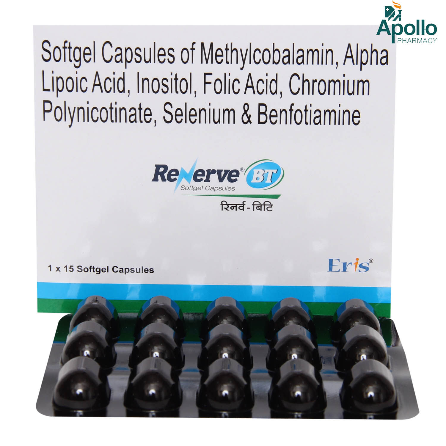 Renerve BT Capsule 15's Price, Uses, Side Effects, Composition - Apollo ...