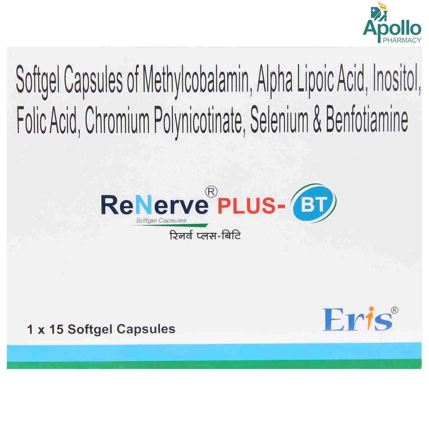 Renerve Plus-BT Capsule 15's Price, Uses, Side Effects, Composition ...