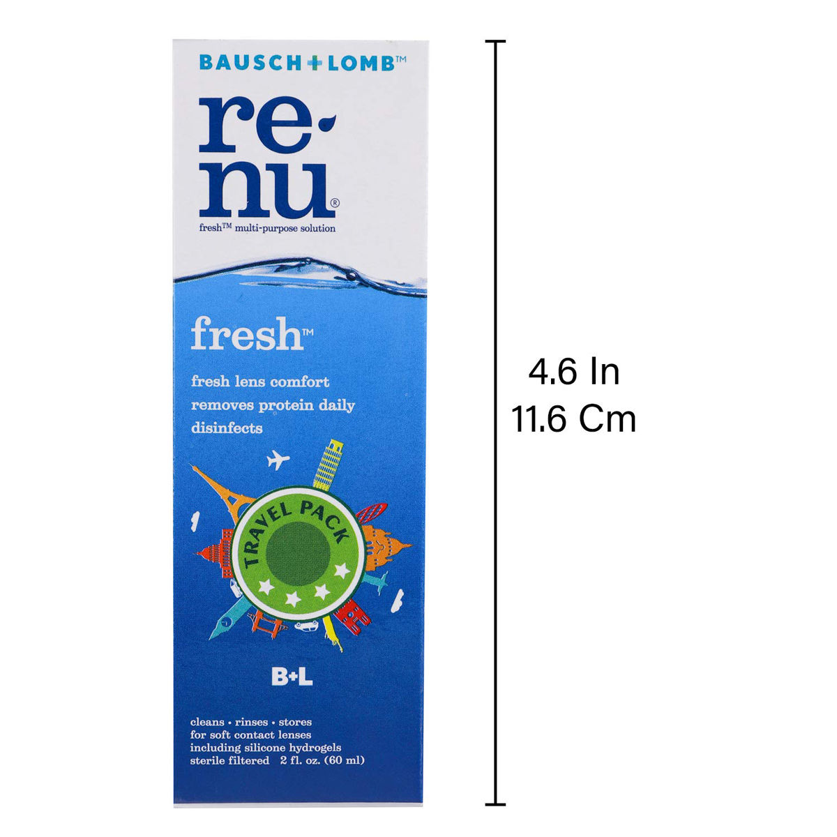 Renu Fresh Multi-Purpose Solution, 60 ml Price, Uses, Side Effects ...