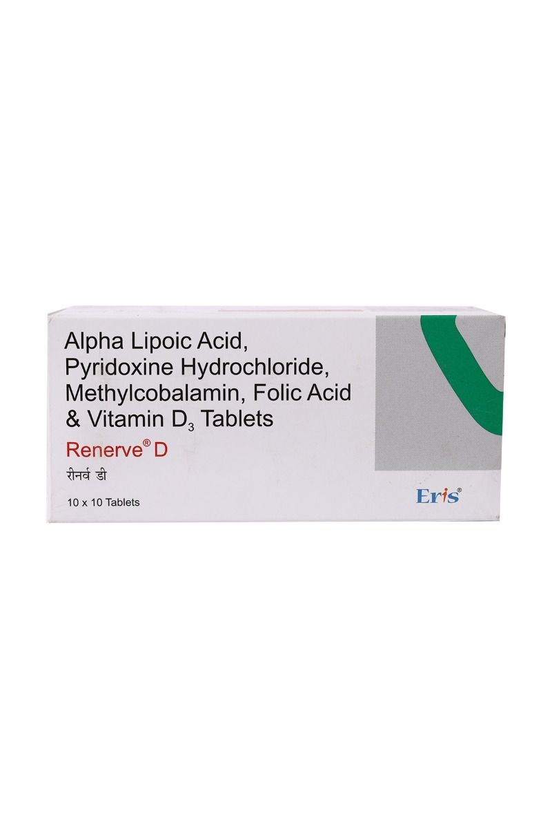 Renerve D Tablet 10's Price, Uses, Side Effects, Composition - Apollo ...