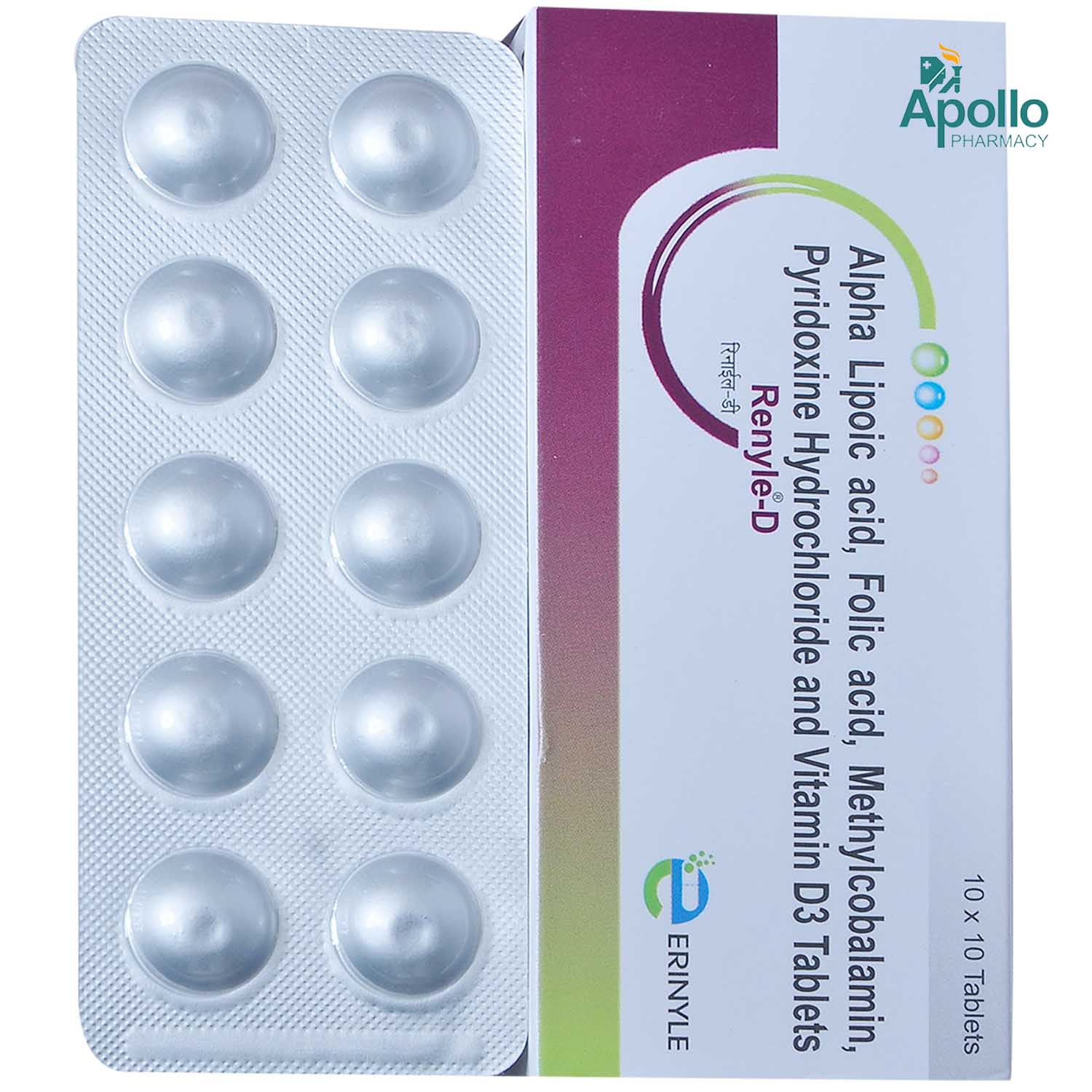 Renyle-D Tablet 10's Price, Uses, Side Effects, Composition - Apollo ...