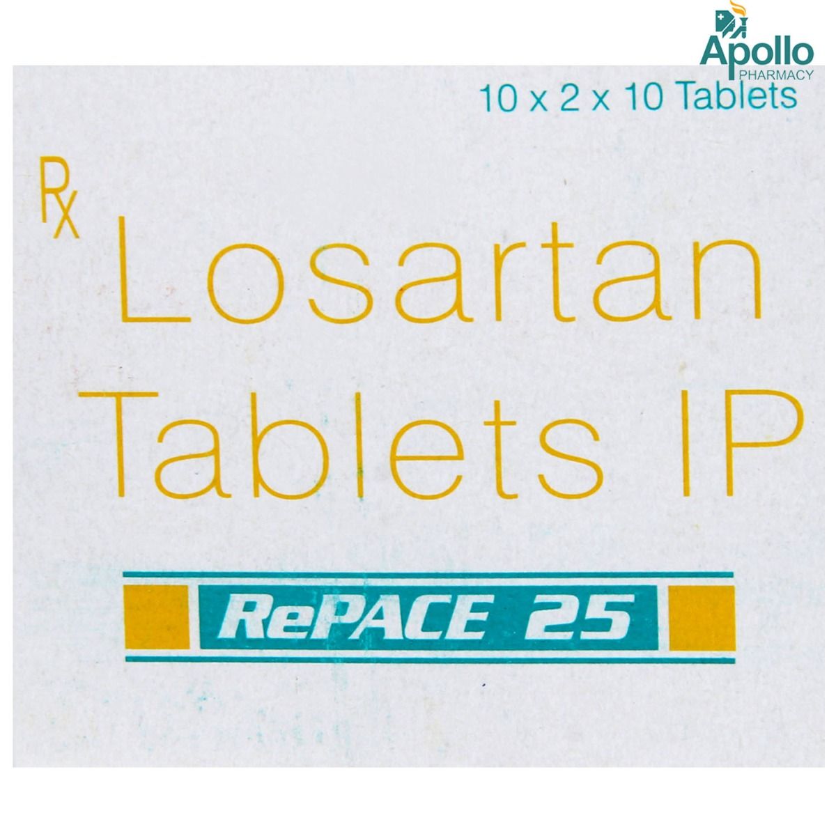 Repace 25mg Tablet 10's Price, Uses, Side Effects, Composition - Apollo ...