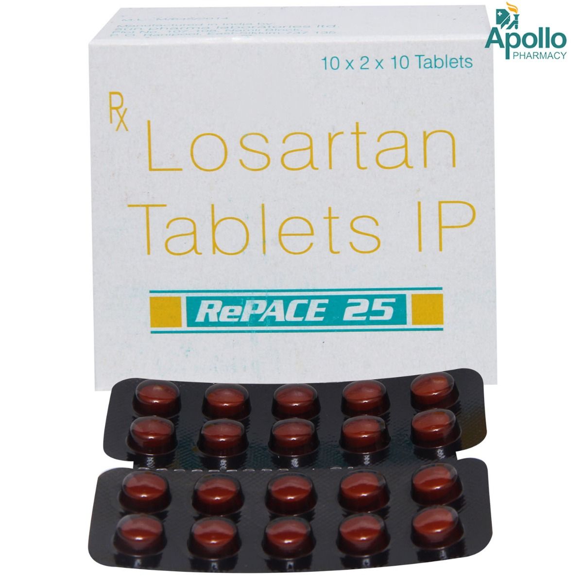 Repace 25 Tablet 10's Price, Uses, Side Effects, Composition - Apollo ...
