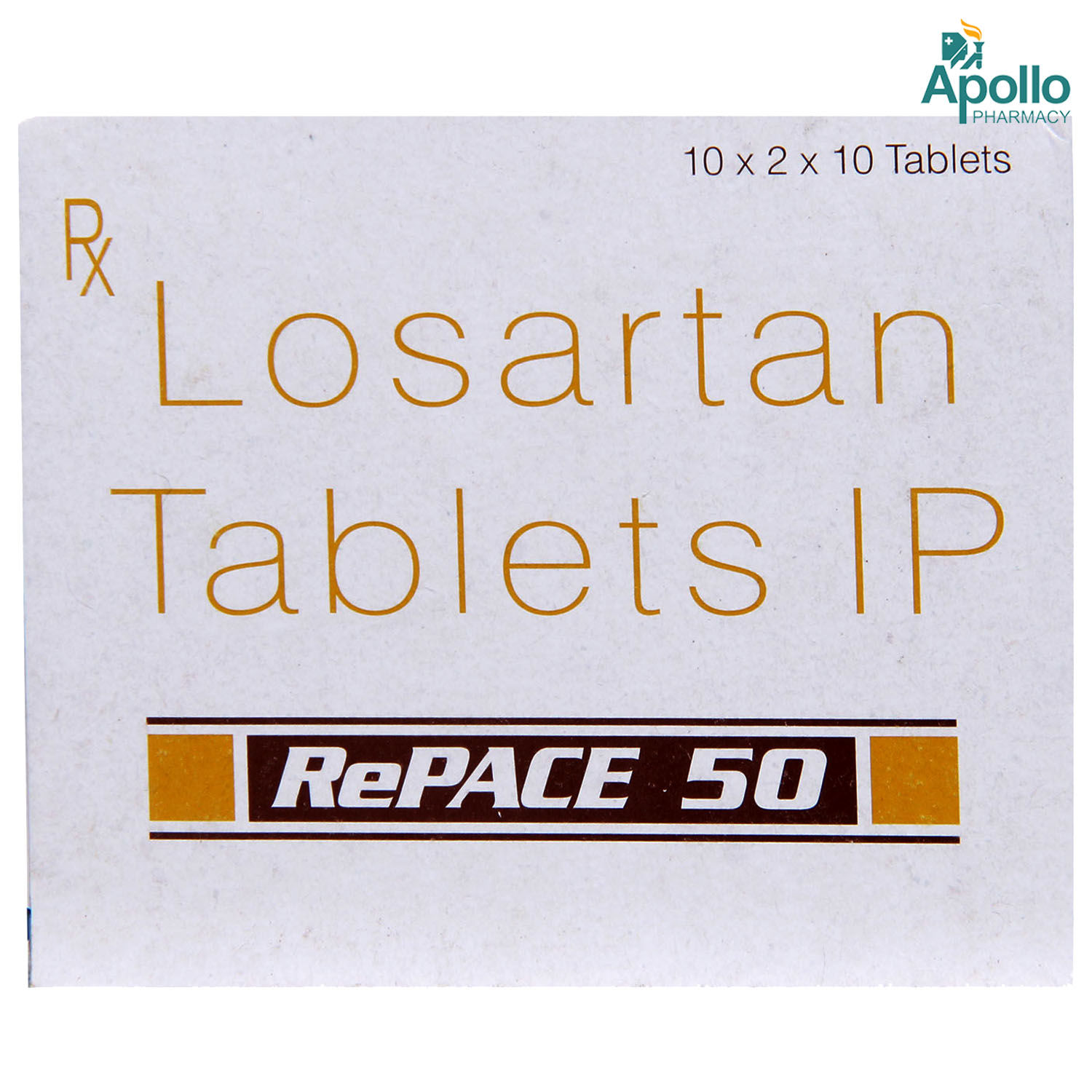 Repace 50 Tablet 10's Price, Uses, Side Effects, Composition - Apollo ...