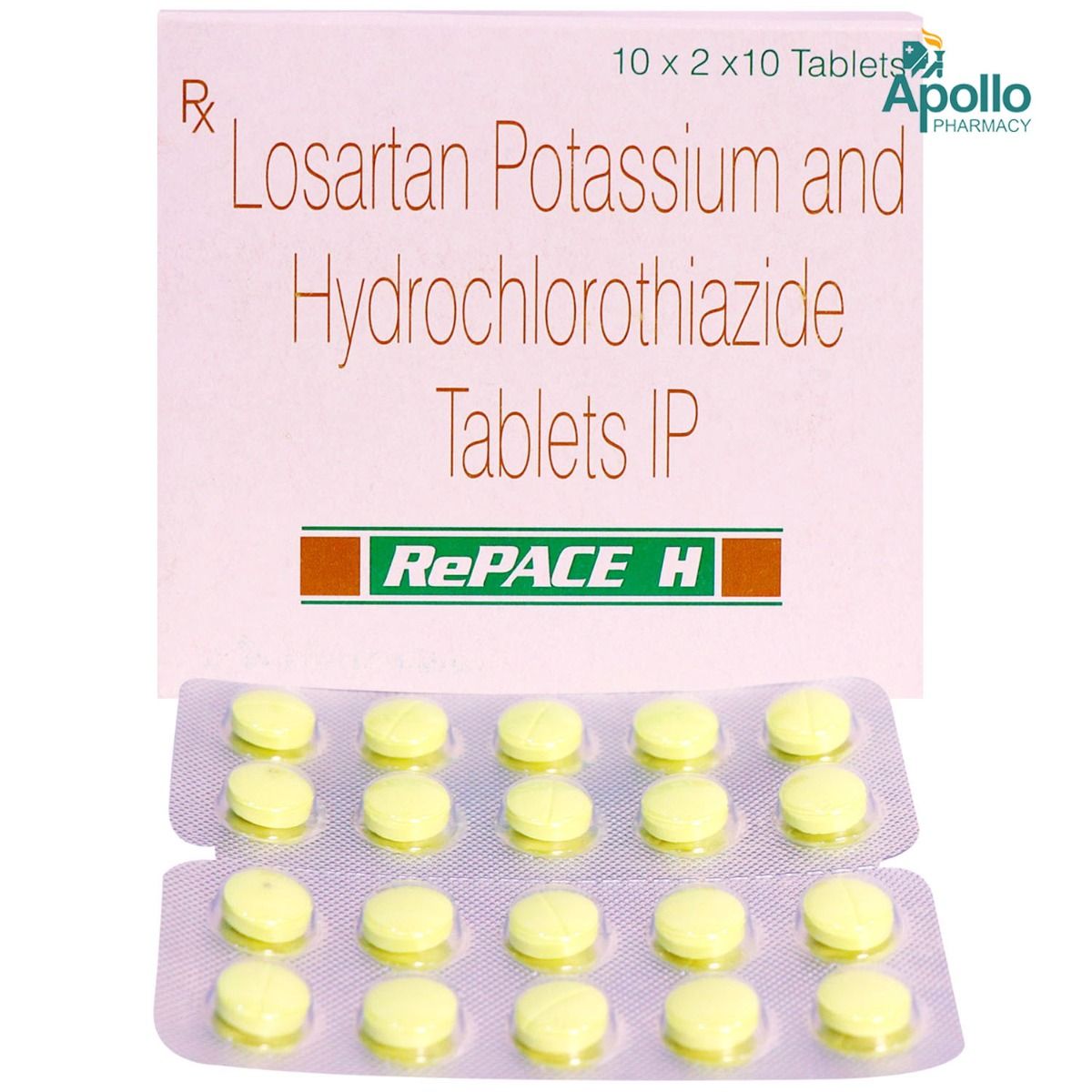 Repace H Tablet 10's Price, Uses, Side Effects, Composition - Apollo ...