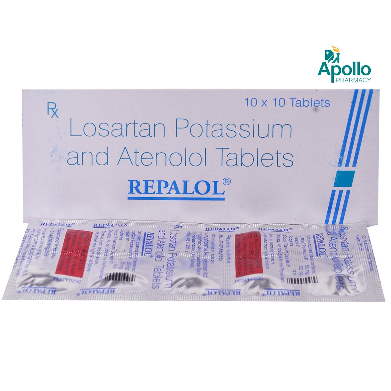 Repalol Tablet 10's Price, Uses, Side Effects, Composition - Apollo ...
