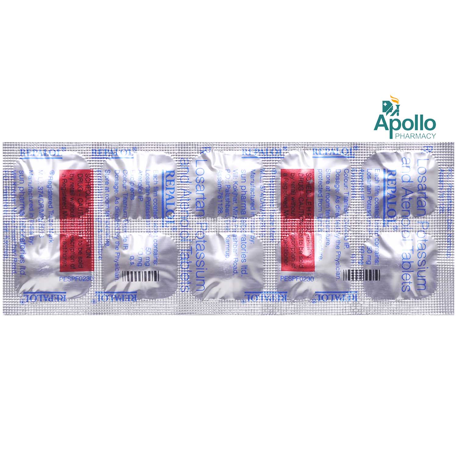 Repalol Tablet 10's Price, Uses, Side Effects, Composition - Apollo ...