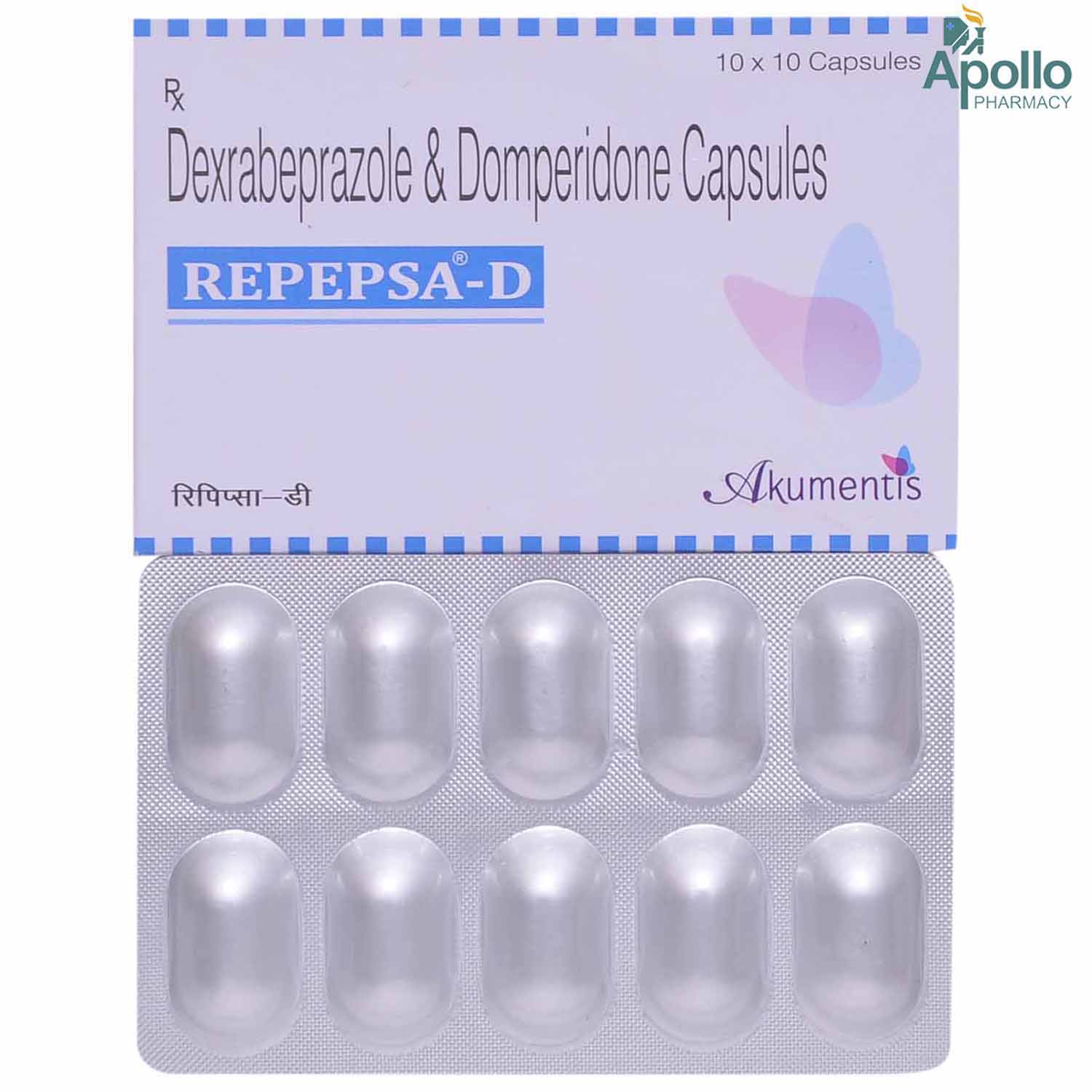 Repepsa D Capsule 10's Price, Uses, Side Effects, Composition - Apollo ...
