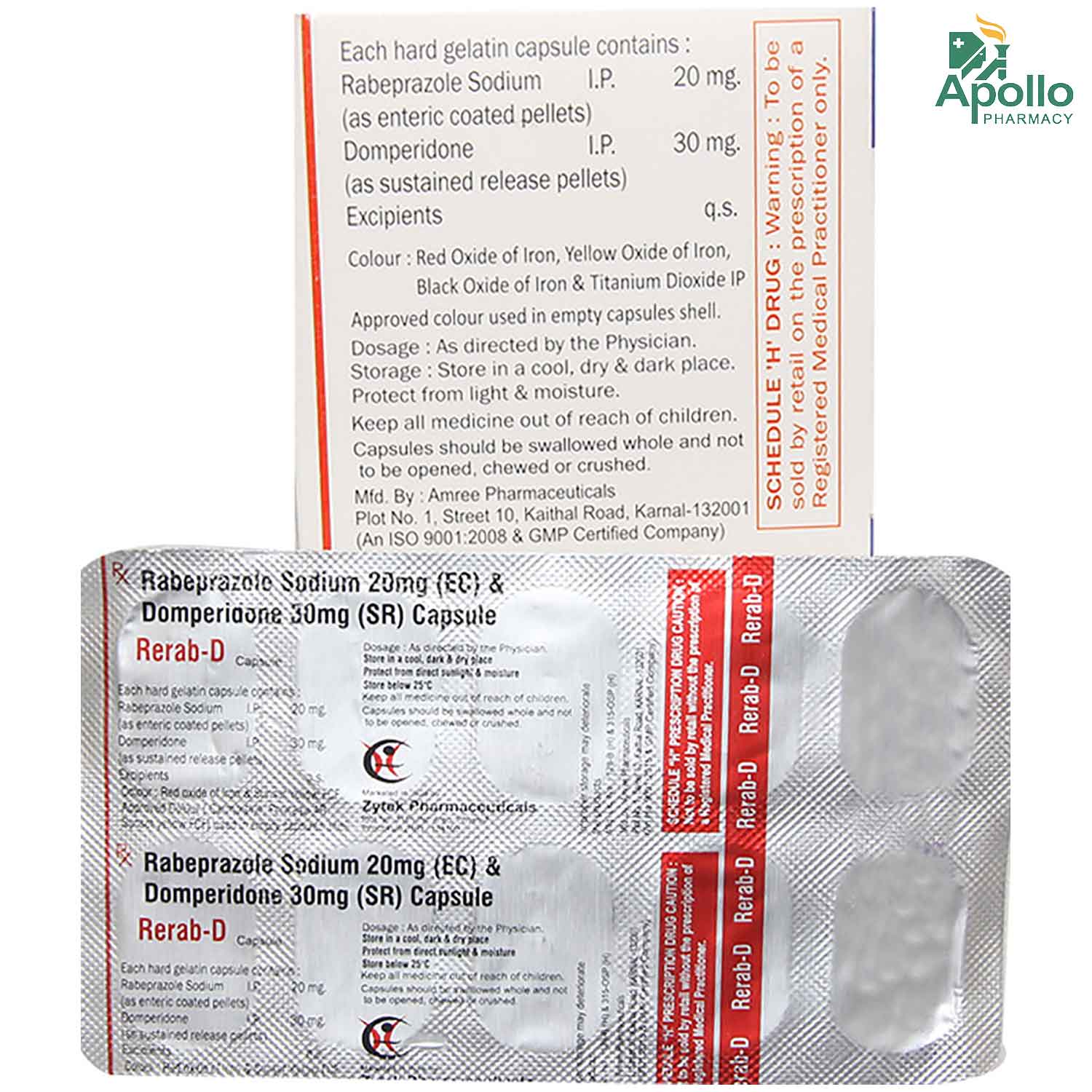 Rerab D Capsule 10's Price, Uses, Side Effects, Composition - Apollo ...