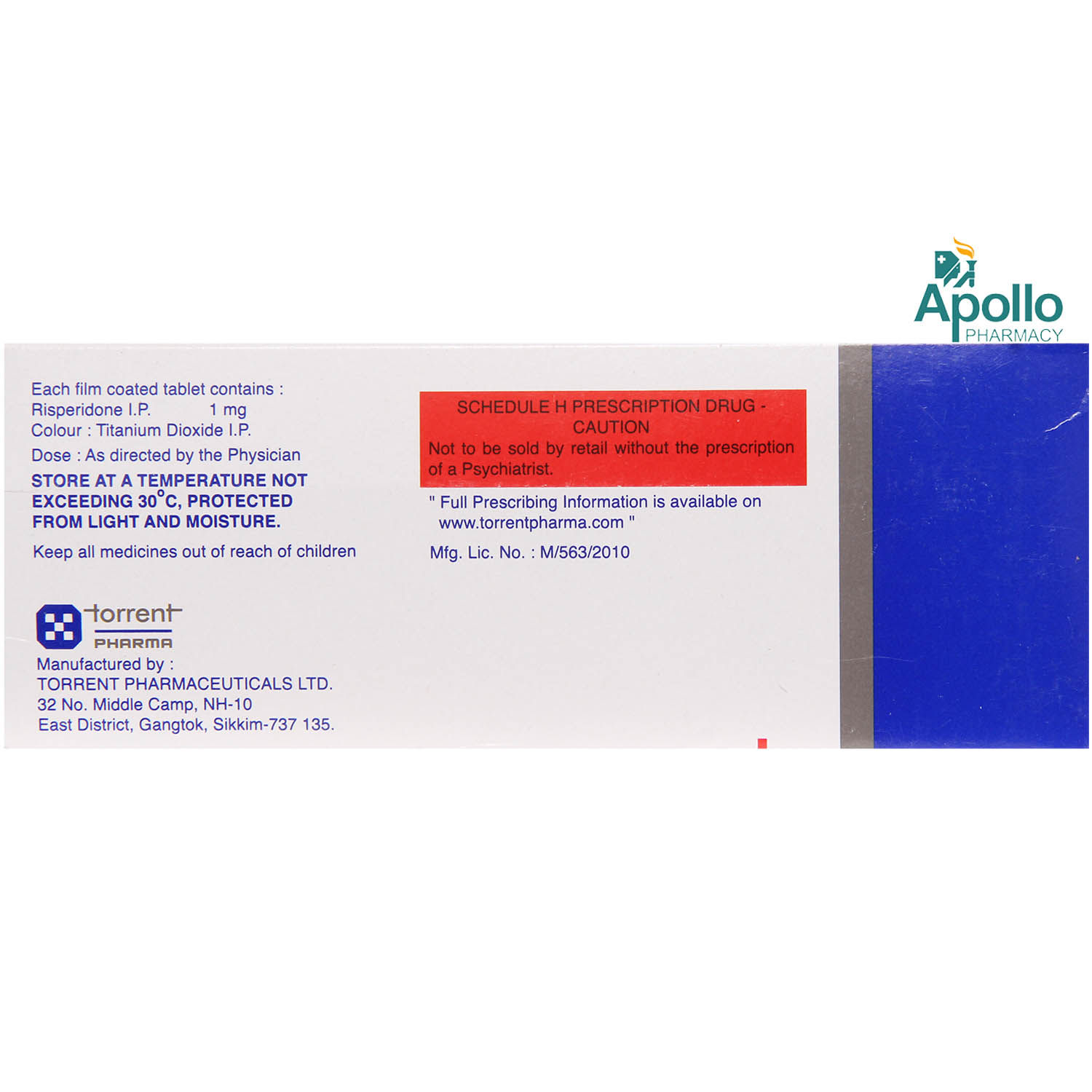 Respidon 1 Tablet 10's Price, Uses, Side Effects, Composition - Apollo ...