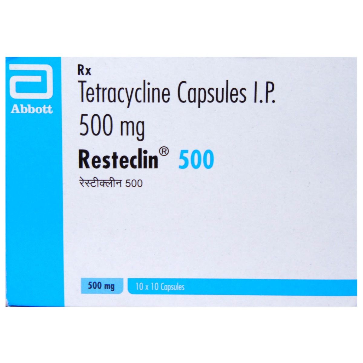 Resteclin 500 Capsule 10's Price, Uses, Side Effects, Composition ...