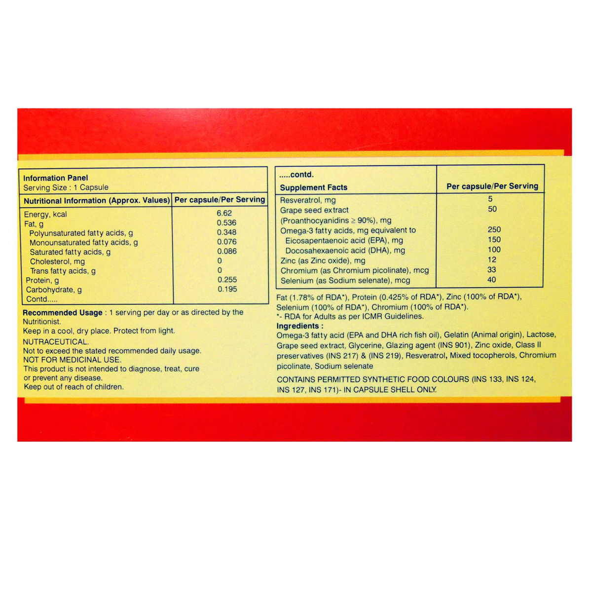 Resvita Capsule 10's Price, Uses, Side Effects, Composition - Apollo ...