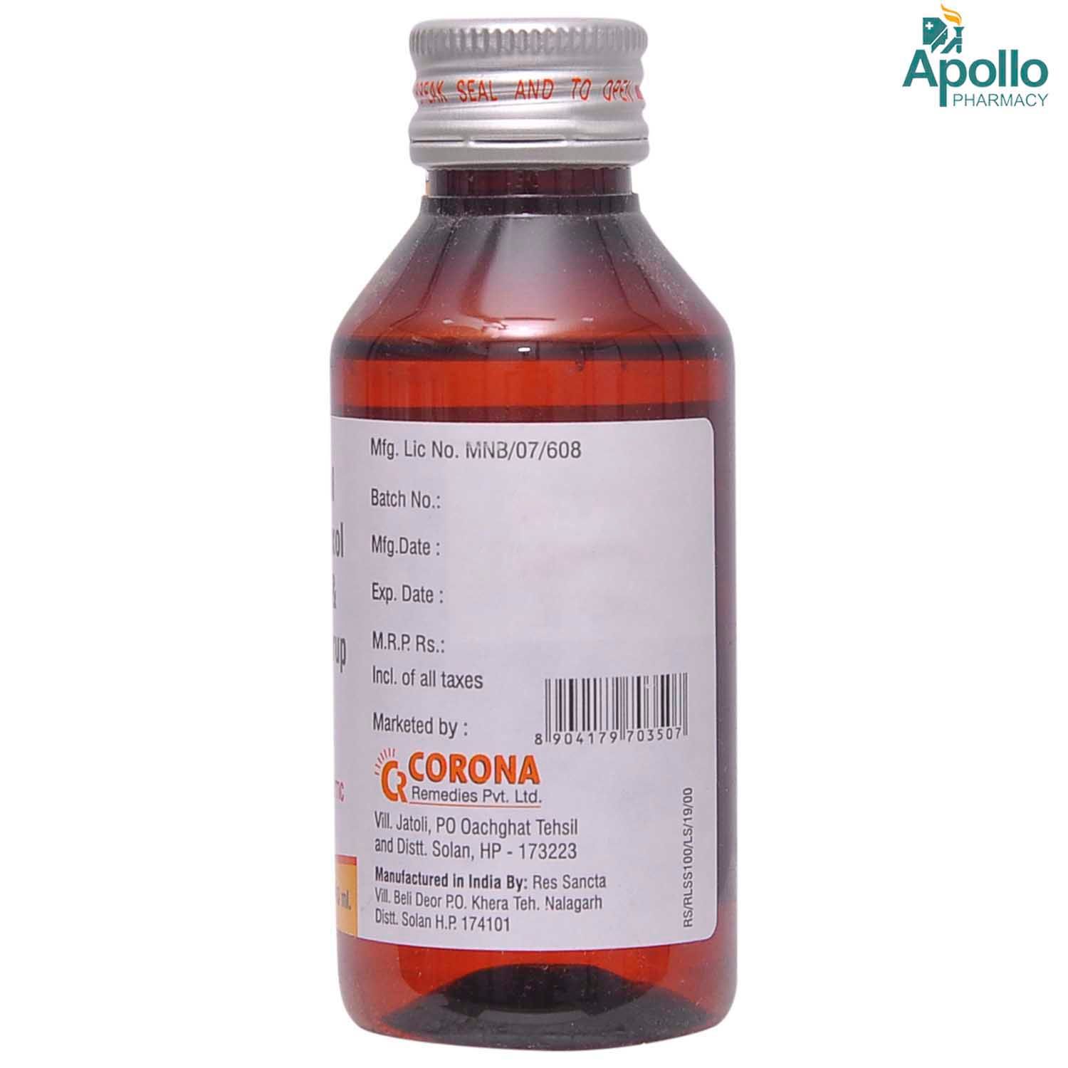 Respicure LS Syrup 100 ml Price, Uses, Side Effects, Composition ...