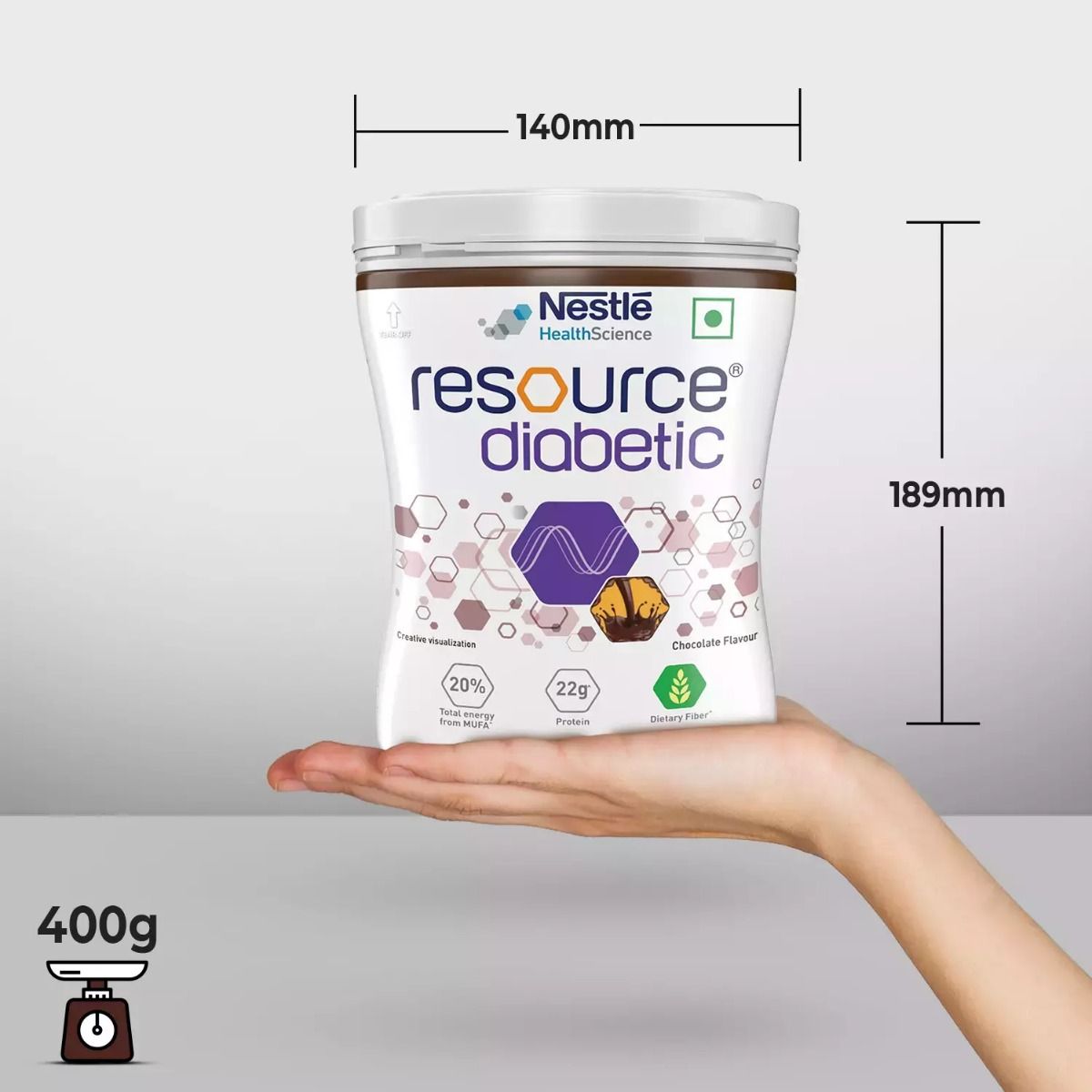 Nestle Resource Diabetic Chocolate Flavour Powder, 400 gm Price, Uses ...